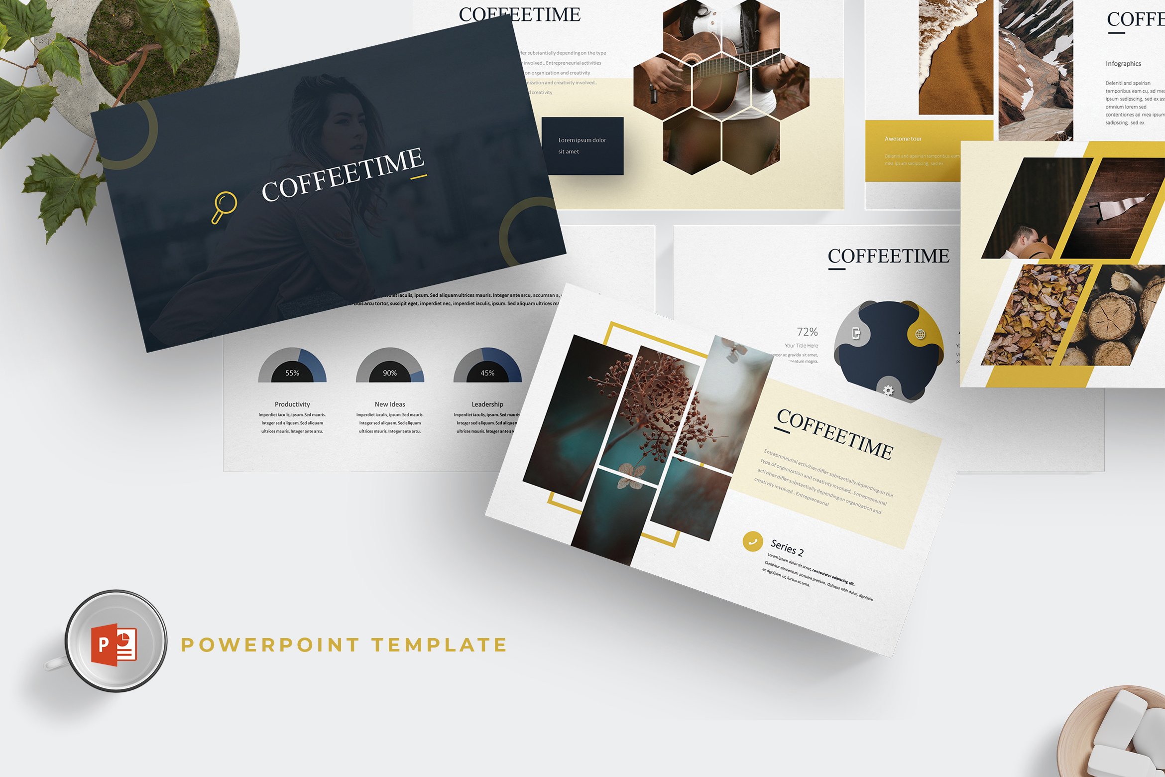Coffee Time - Powerpoint Template (341833) | Presentation Templates ...