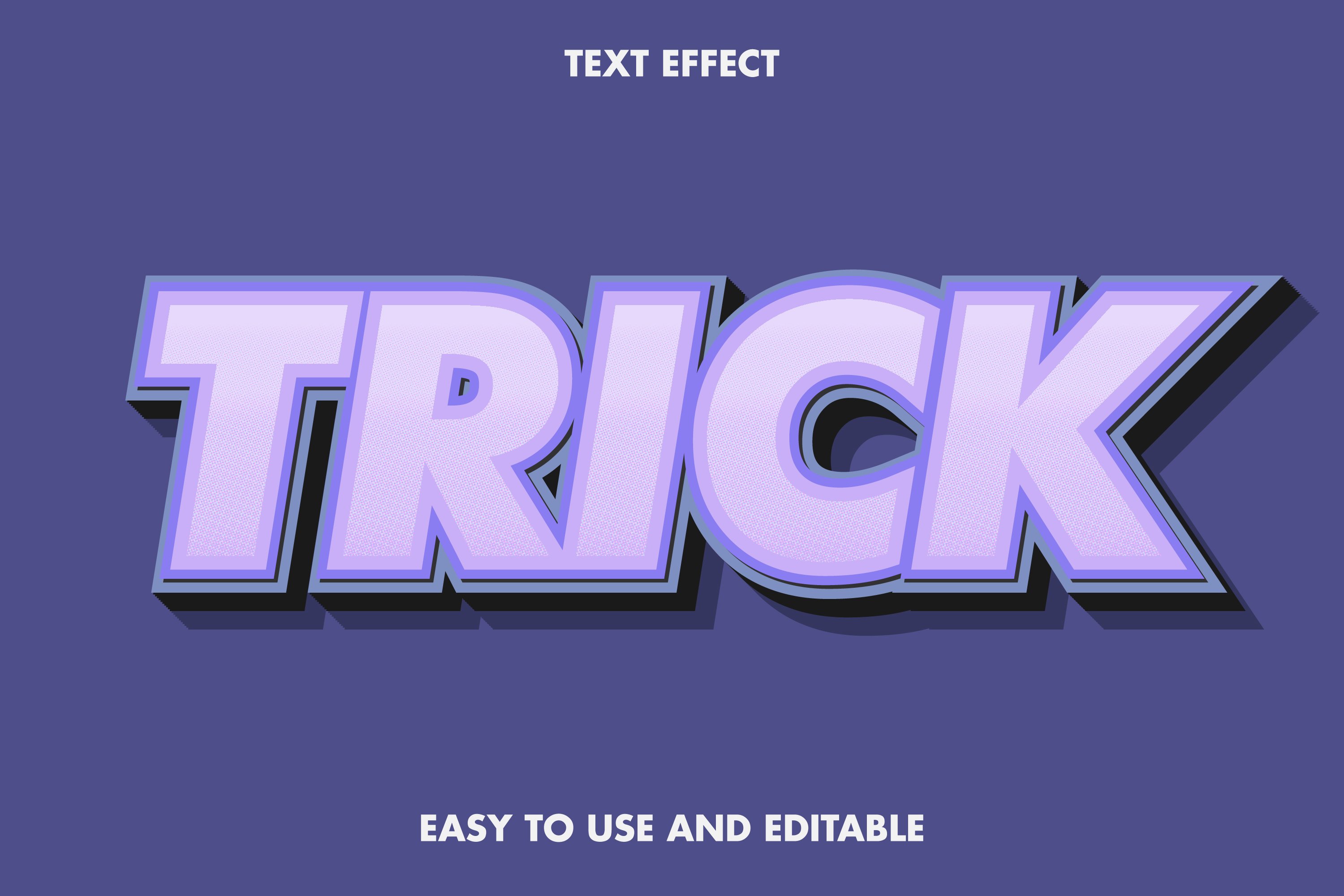 Trick text effect. editable and easy to use. premium vector (1098766 ...