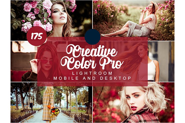 175 Creative Color Pro Mobile and Desktop PRESETS (1323787) | Lightroom ...