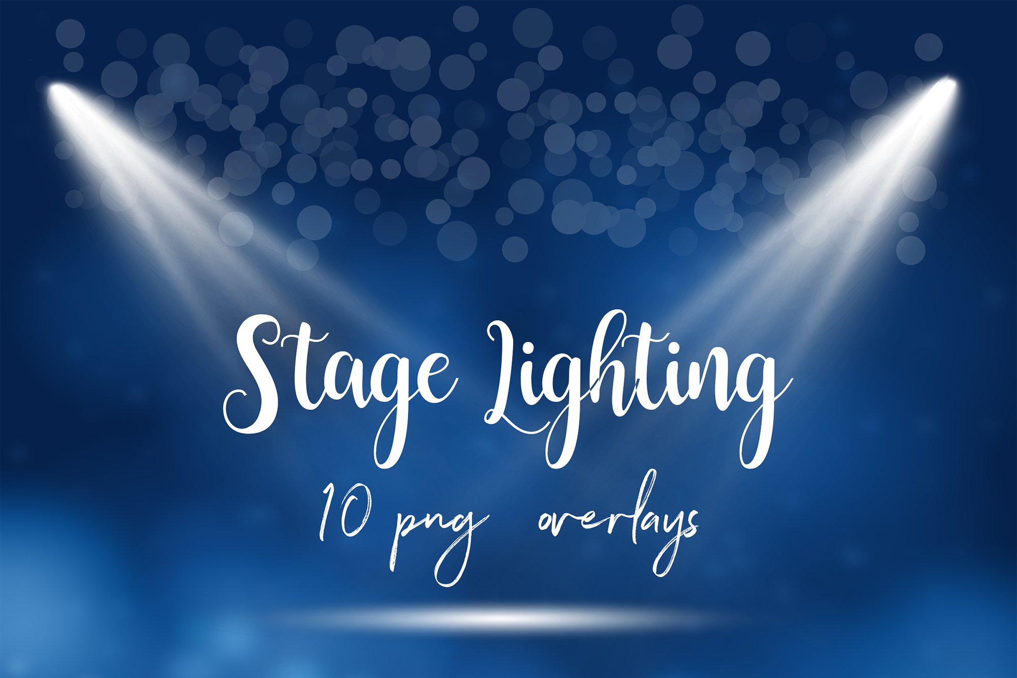 Stage Lighting Overlays, Spotlight Effects (369624) | Decorations ...
