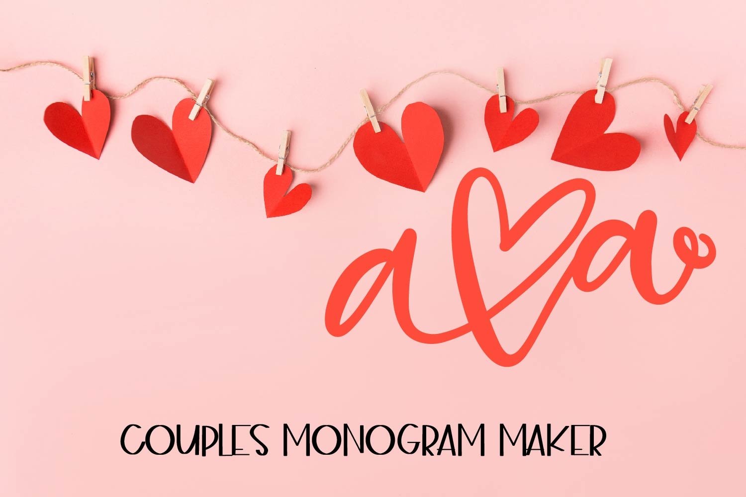 Couples Monograms - Initials perfect for Weddings!