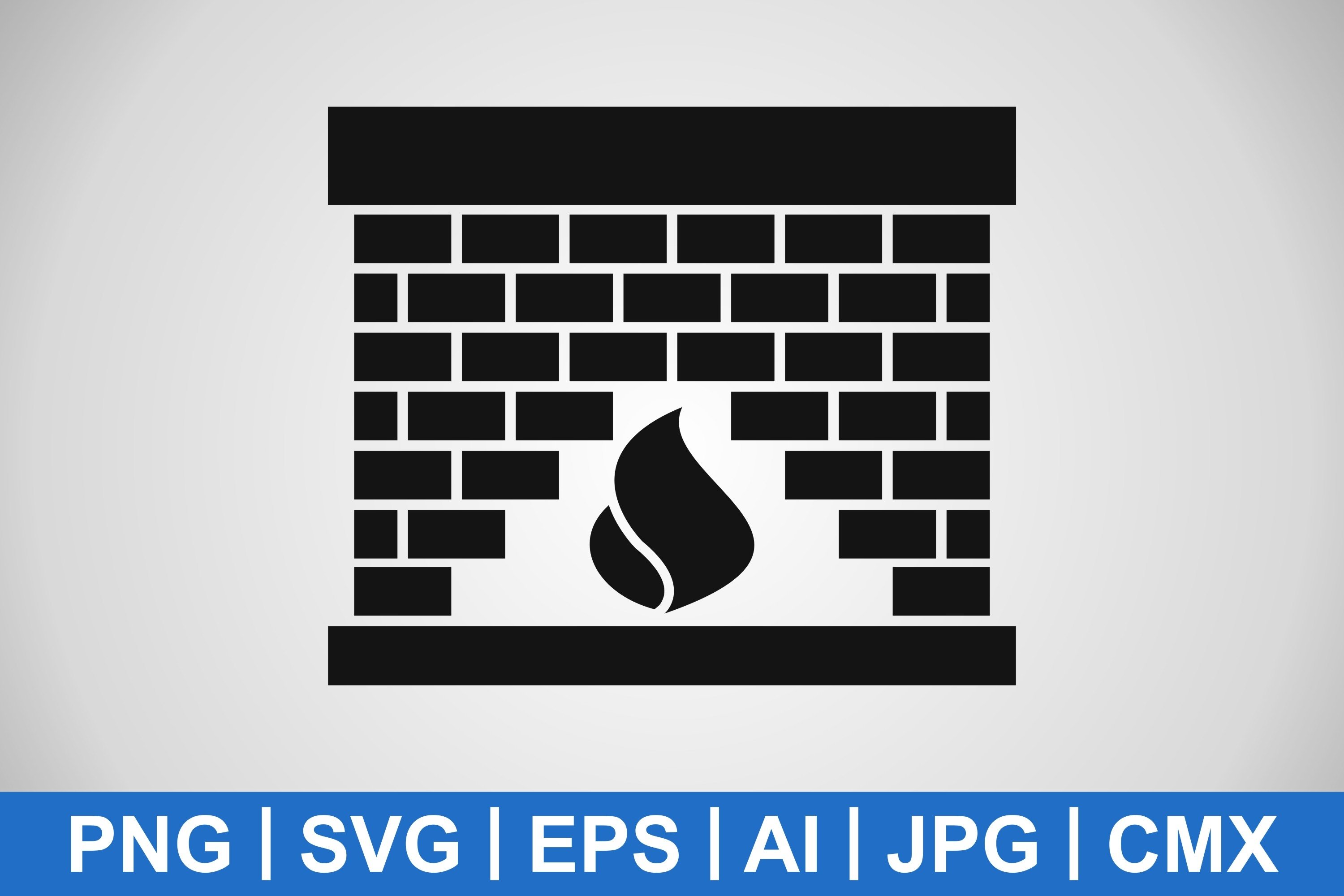 Vector Fire Place Icon (1005634) | Icons | Design Bundles