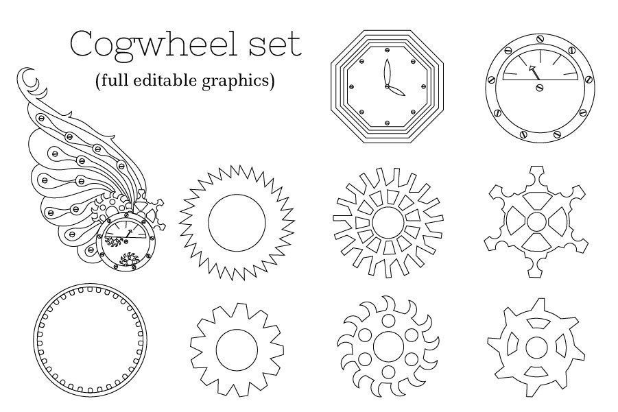 Zenart Steampunk Insects Set (312349) | Illustrations | Design Bundles