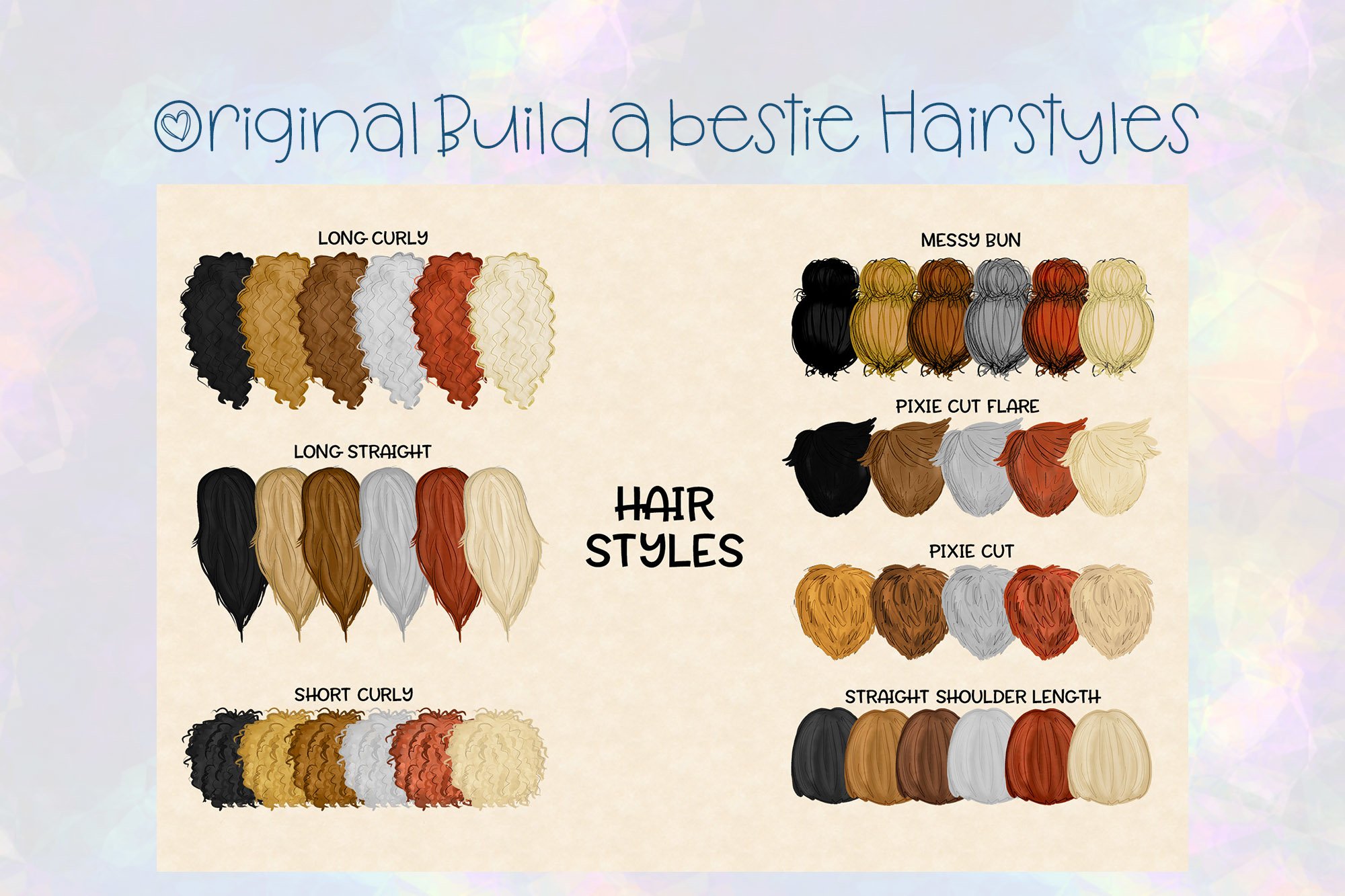 All The Hair Bundle| All Hairstyles for Build a Bundles (481060 ...