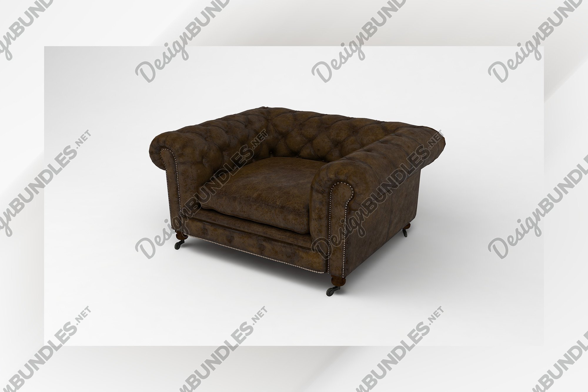 Luxury sofa side view furniture 3d rendering (1059818) | Architecture ...