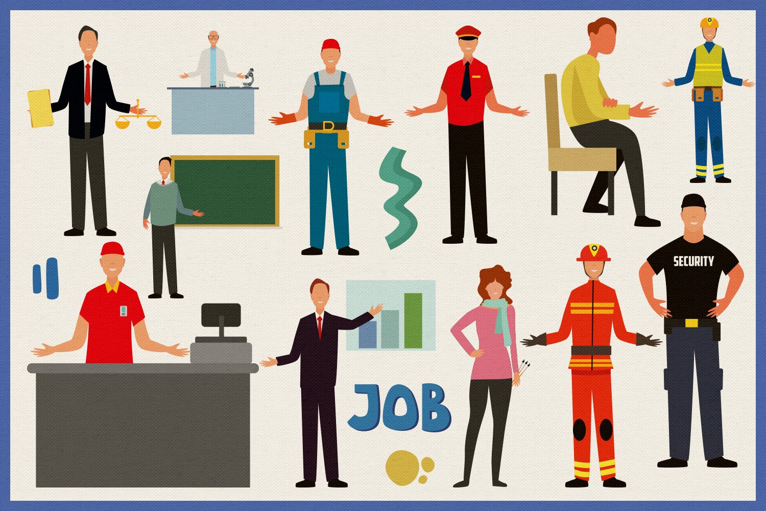Job & Occupation Vector Clipart Pack