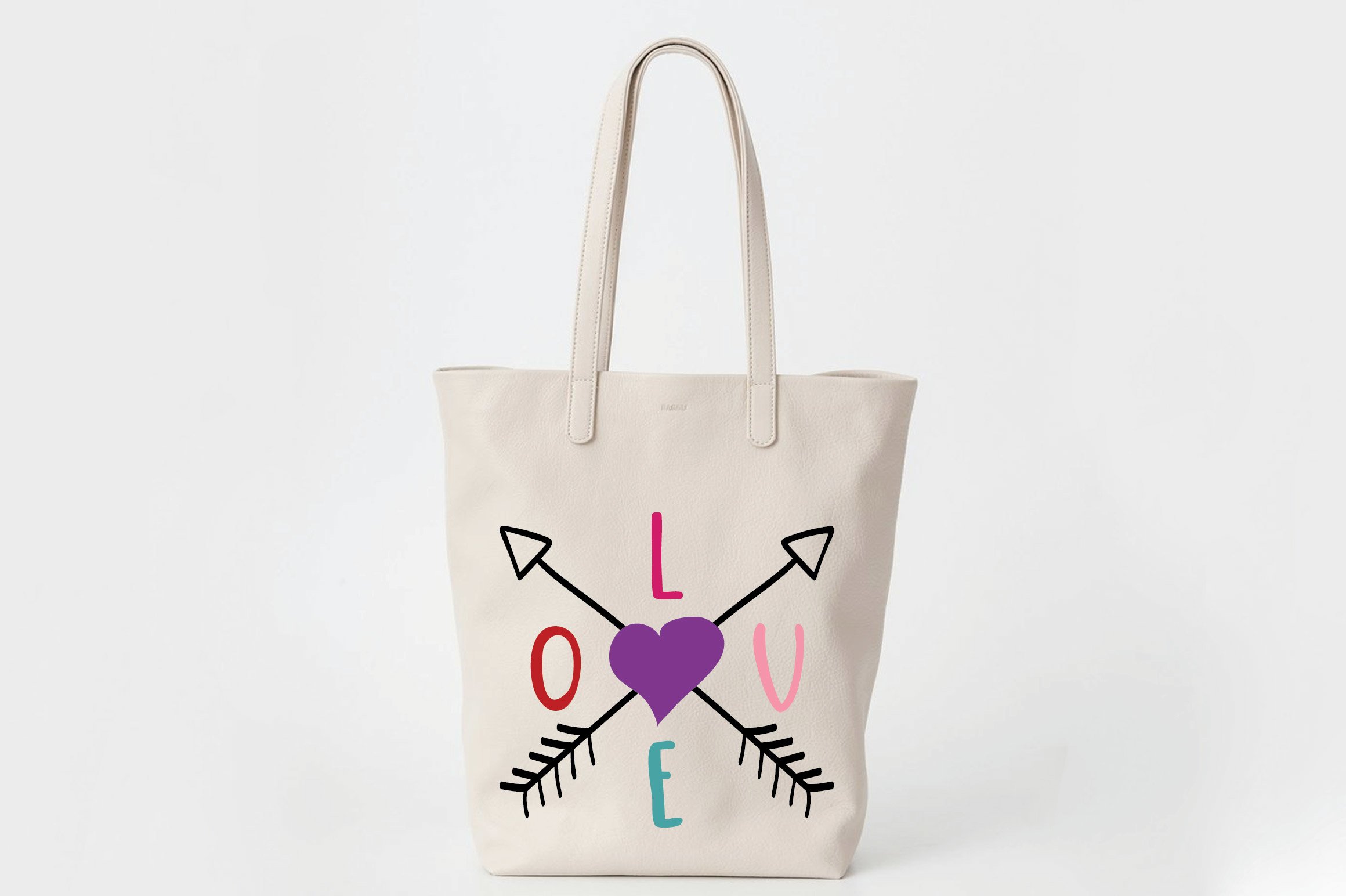 LOVE with Arrows SVG File - Valentine SVG File (180832) | Cut Files ...