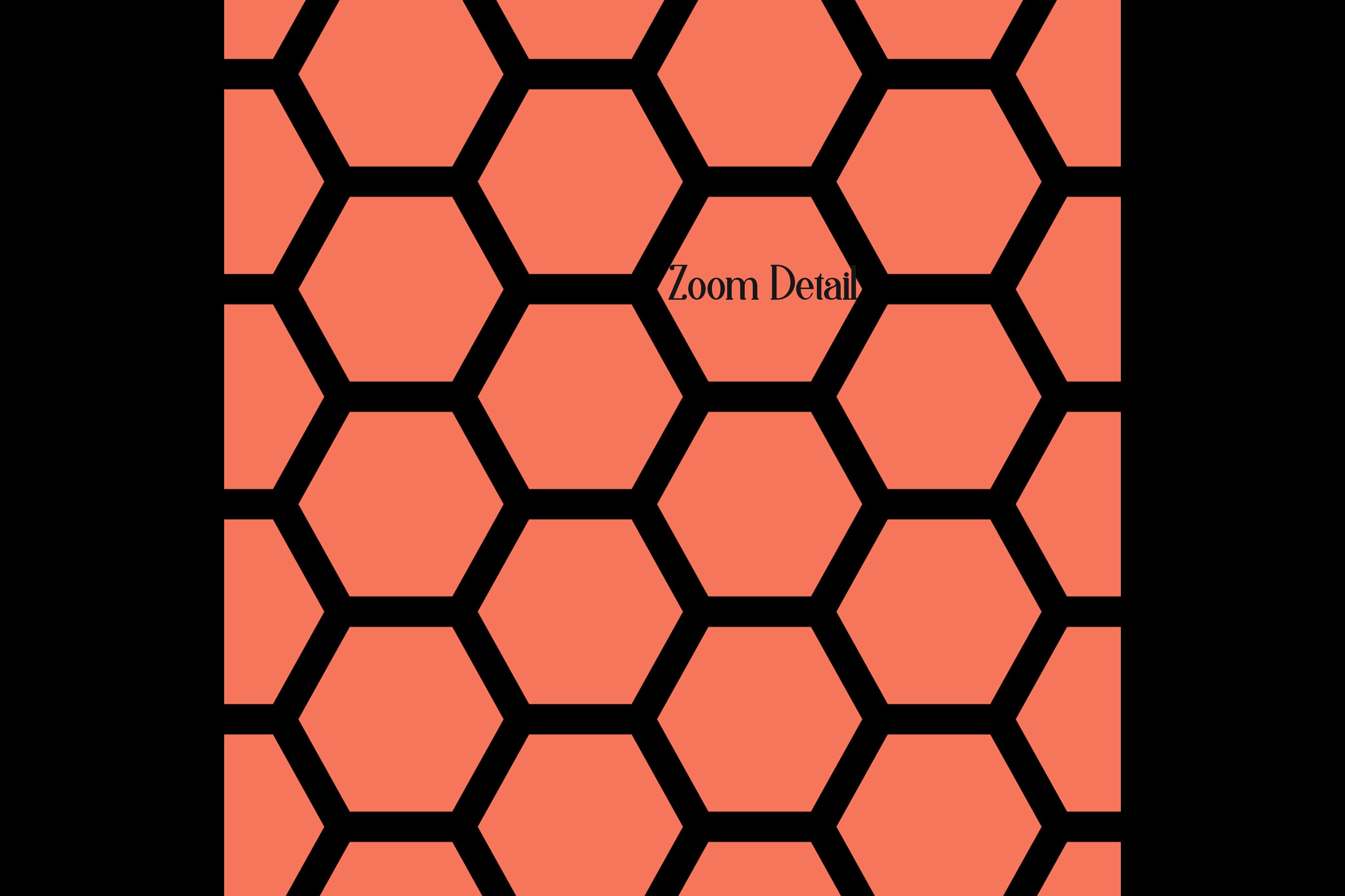 100 Seamless Black and Solid Honeycomb Bee Pattern Papers (453748 ...