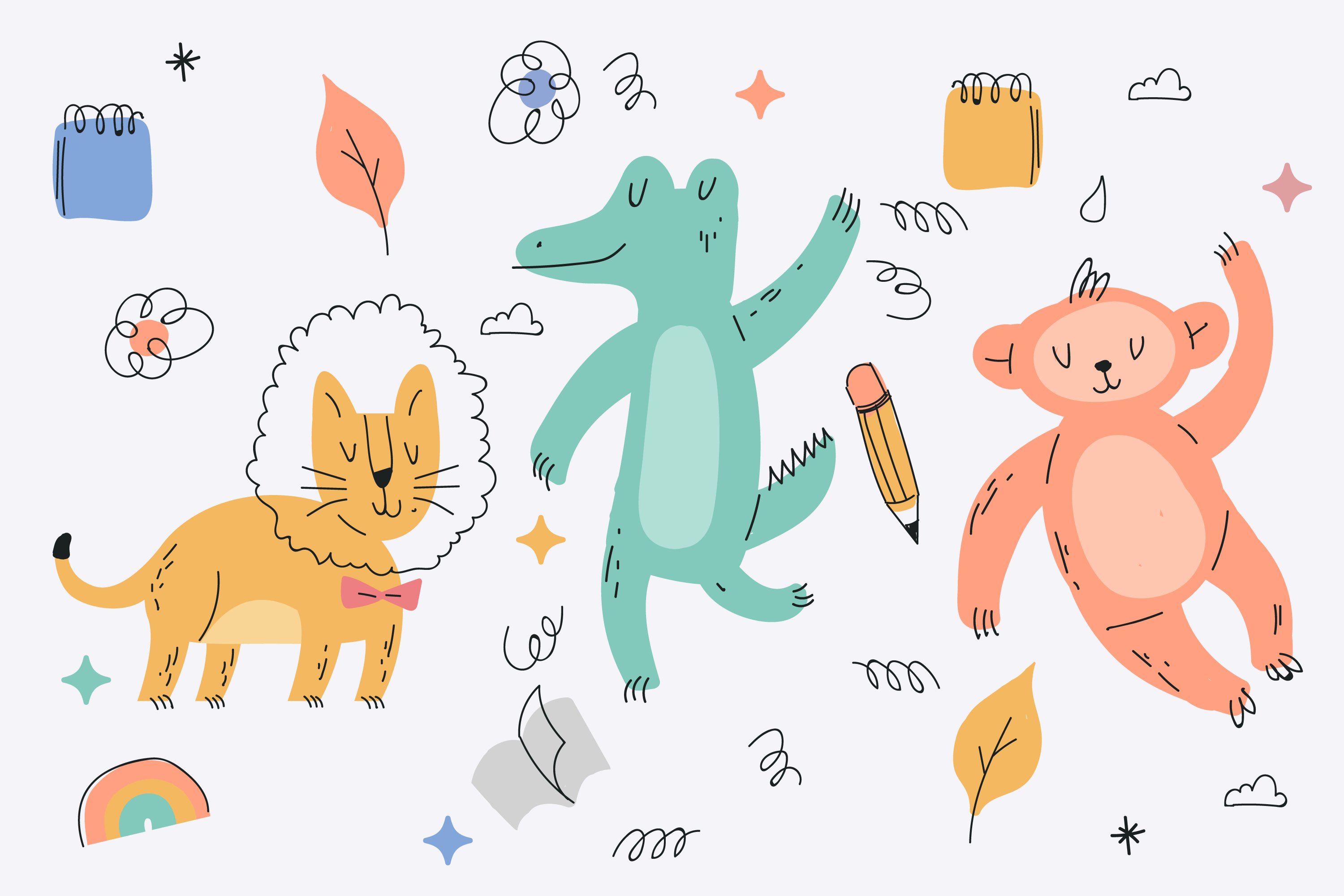 Back to School Animal