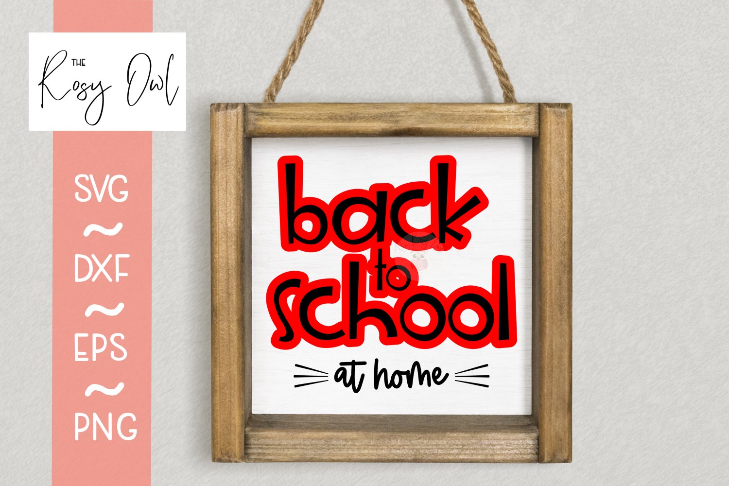 Back to School At Home SVG PNG DXF EPS (802896) | Cut Files | Design ...