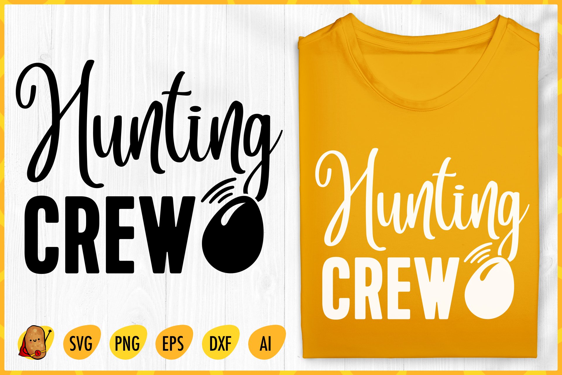 Hunting Crew SVG - Easter SVG - Easter Hunting SVG (1188180) | SVGs ...