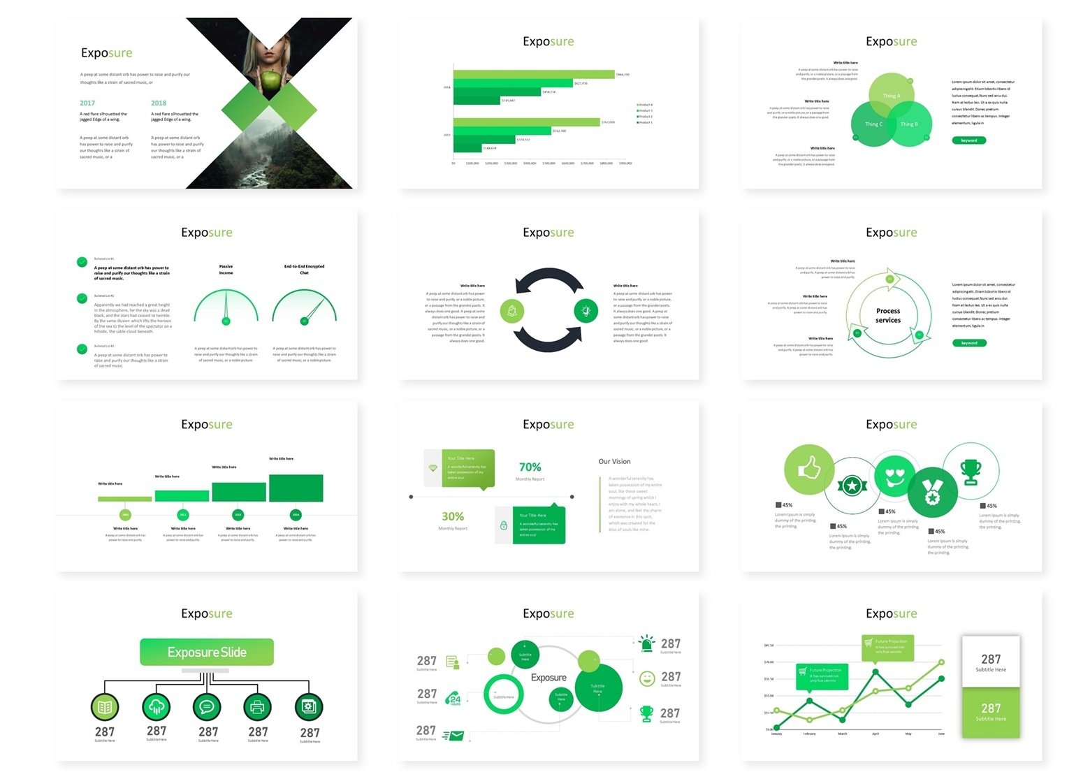 Exposure - Powerpoint Template (325938) | Presentation Templates ...