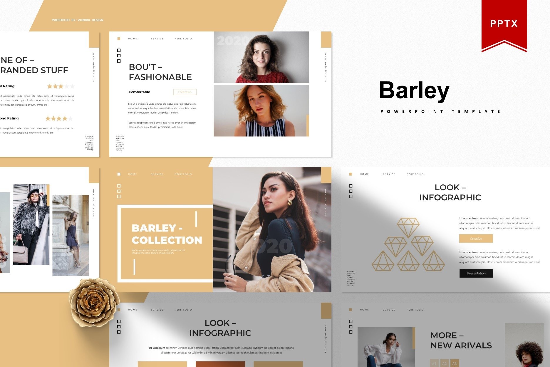 Barley | Powerpoint Template (793481) | Powerpoint | Design Bundles