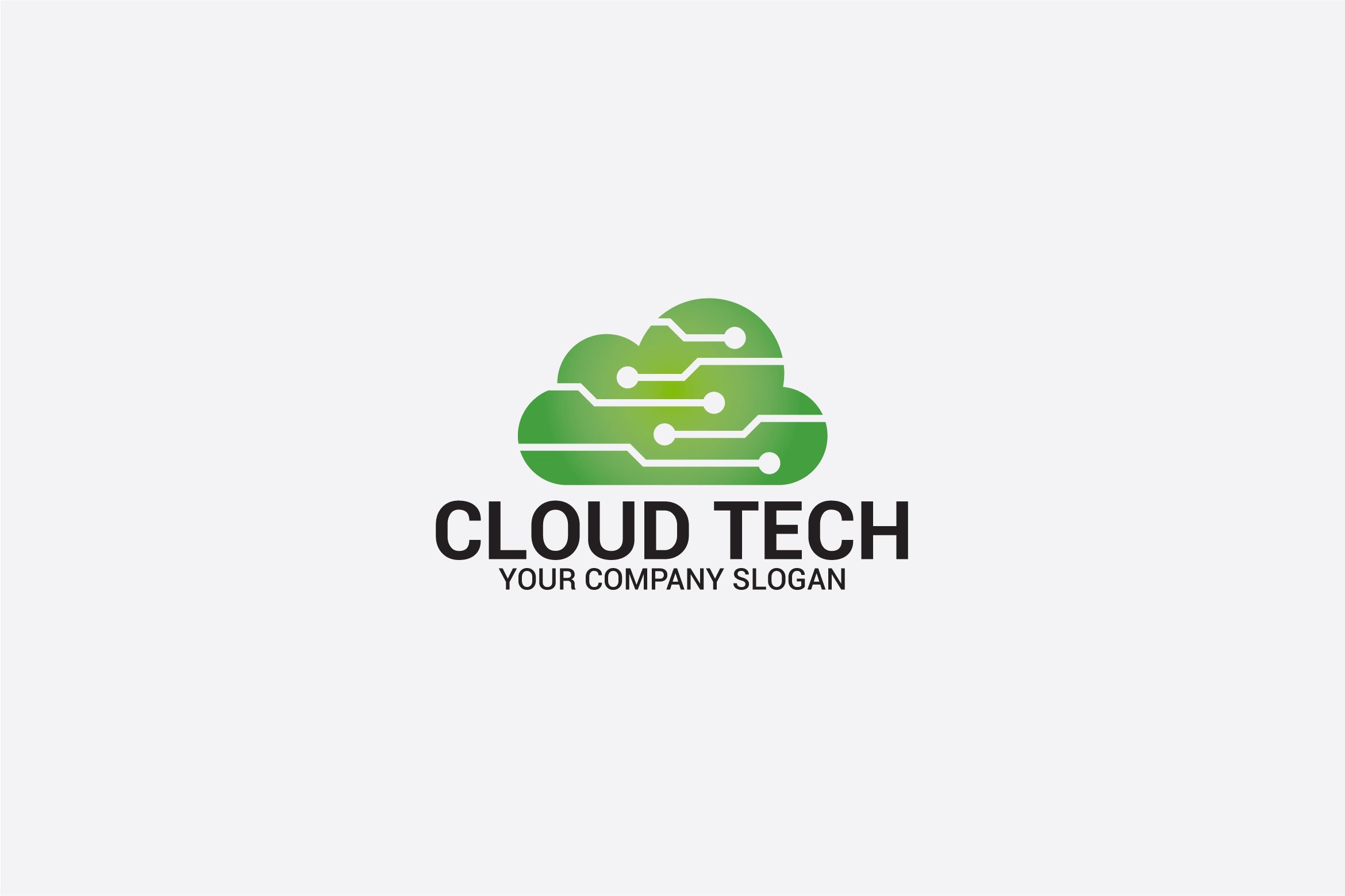 Cloud Tech Logo (420641) | Logos | Design Bundles