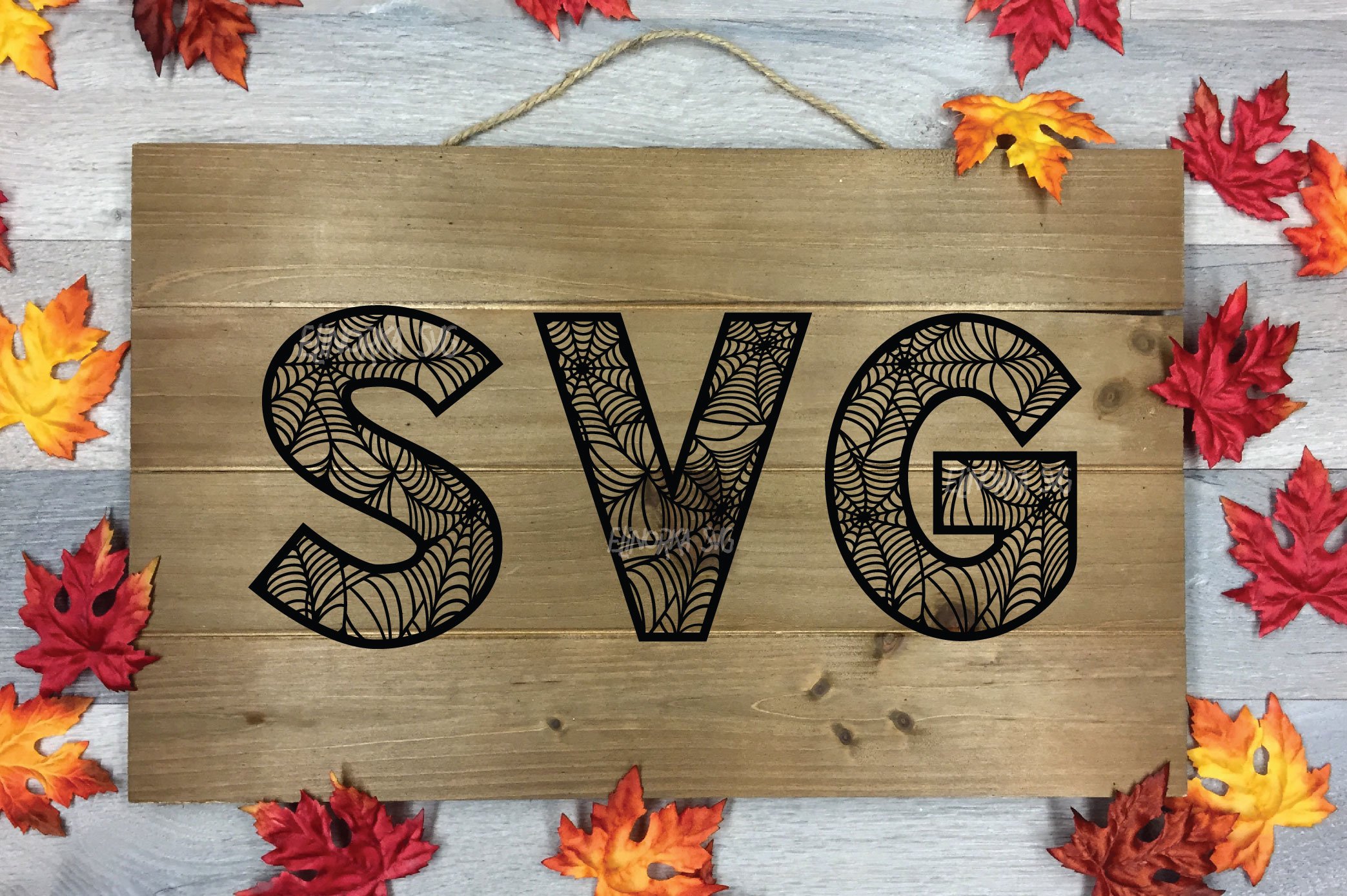 Alphabet SVG Spider Web | 26 Halloween Letters SVG (919613 ...