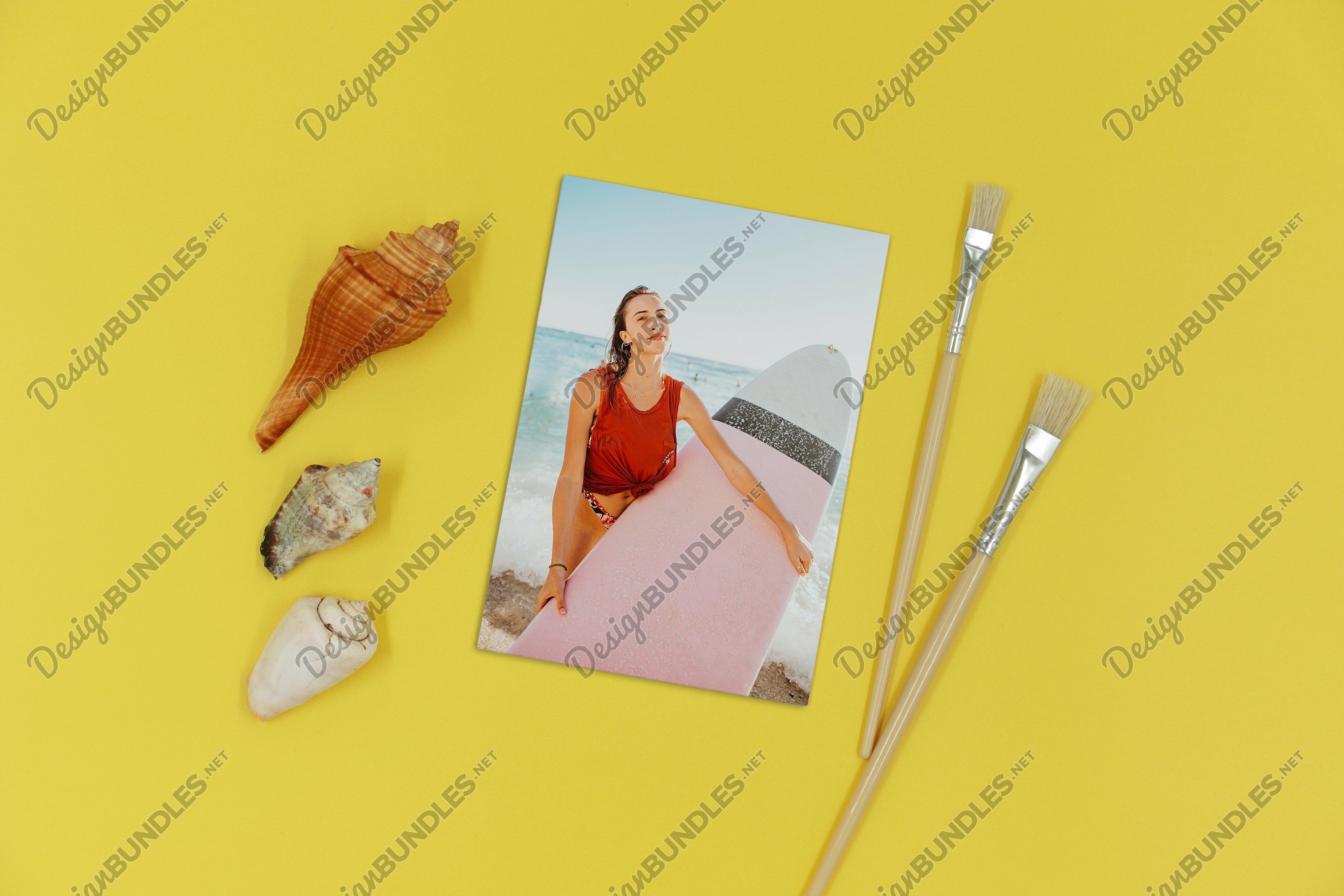 Summer Photo Mockup (1437280) | Mockups | Design Bundles