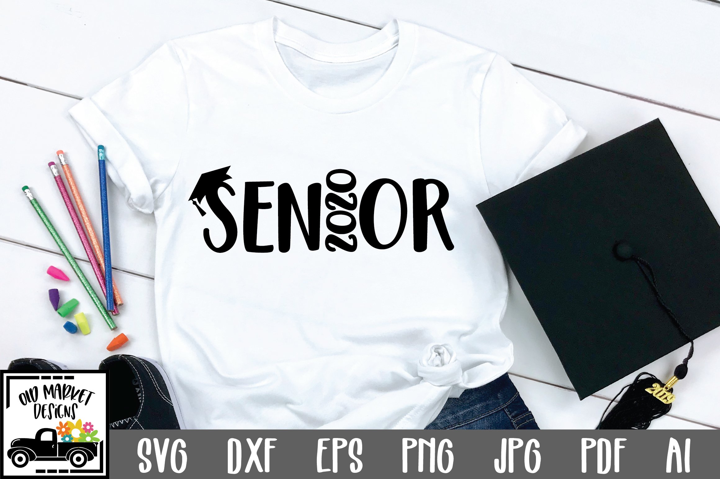 Senior 2020 SVG Cut File - Graduation SVG DXF EPS PNG JPG AI (258115 ...