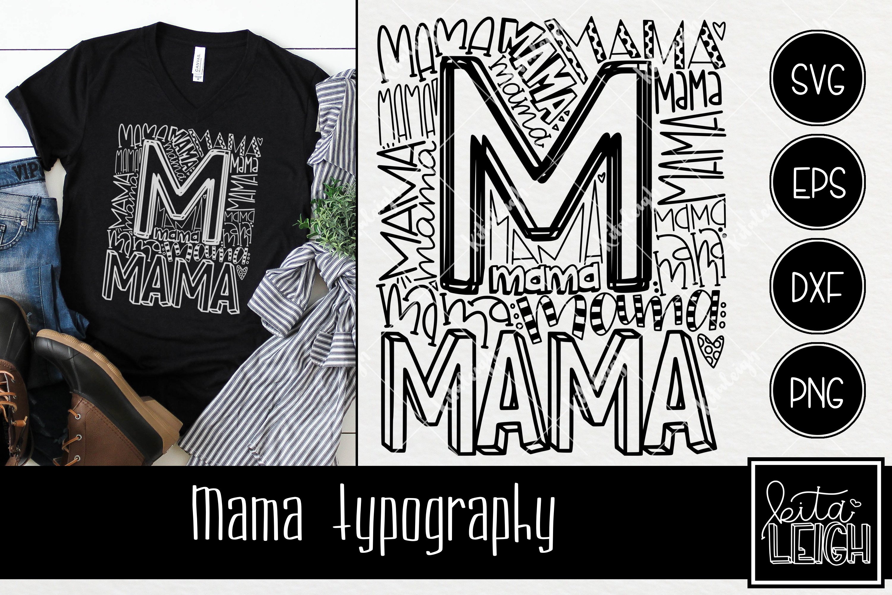 Mama Typography (256935) | SVGs | Design Bundles
