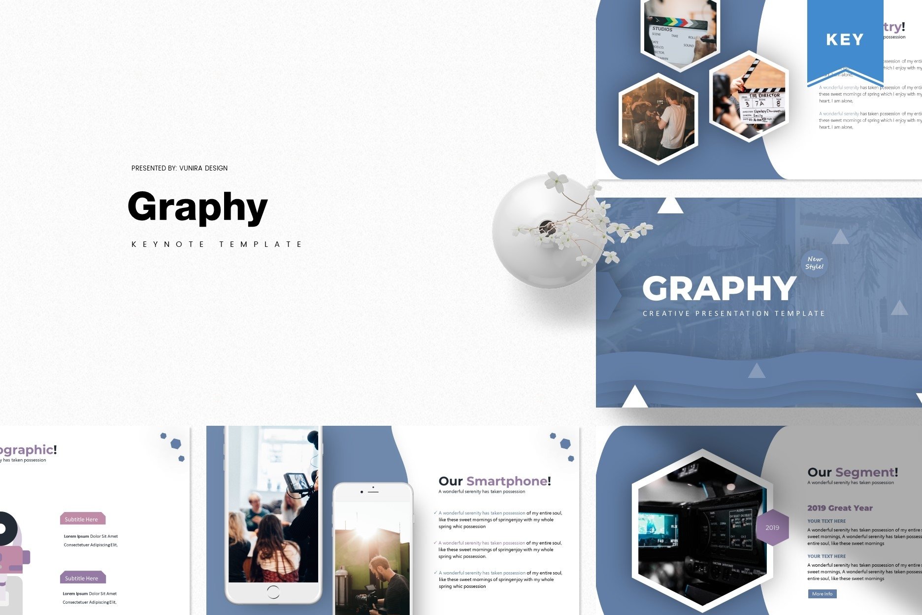 Graphy | Powerpoint, Keynote, GoogleSlides Template (776377 ...
