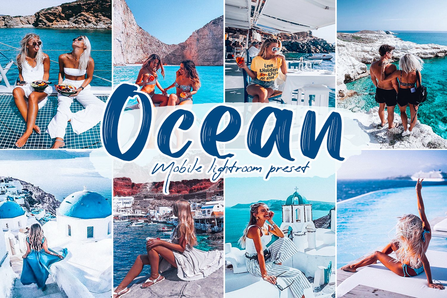 Ocean Lightroom Presets (1192529) | Lightroom Presets | Design Bundles
