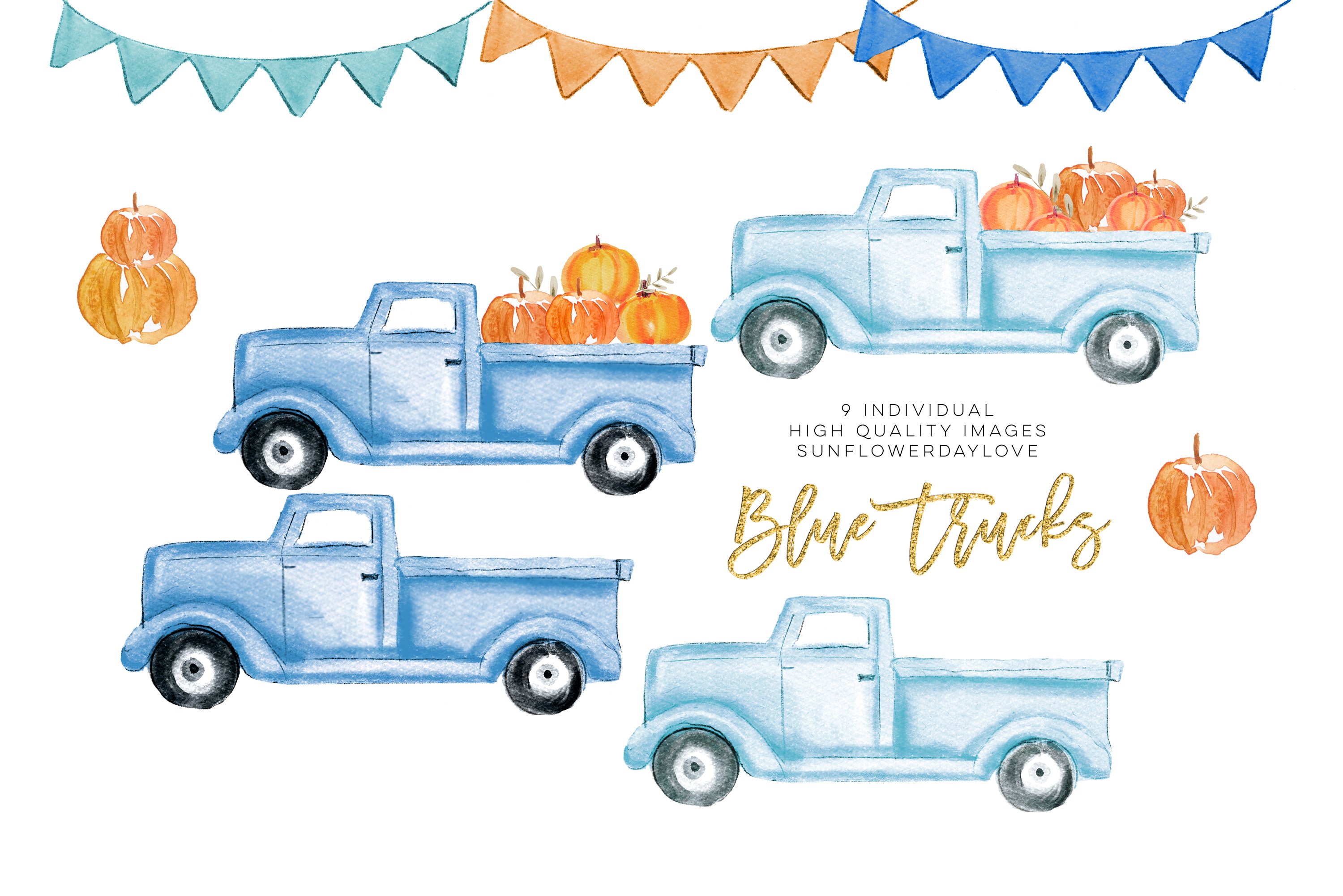 Fall Pumpkin Truck Clipart, Thanksgiving clipart (347111 ...