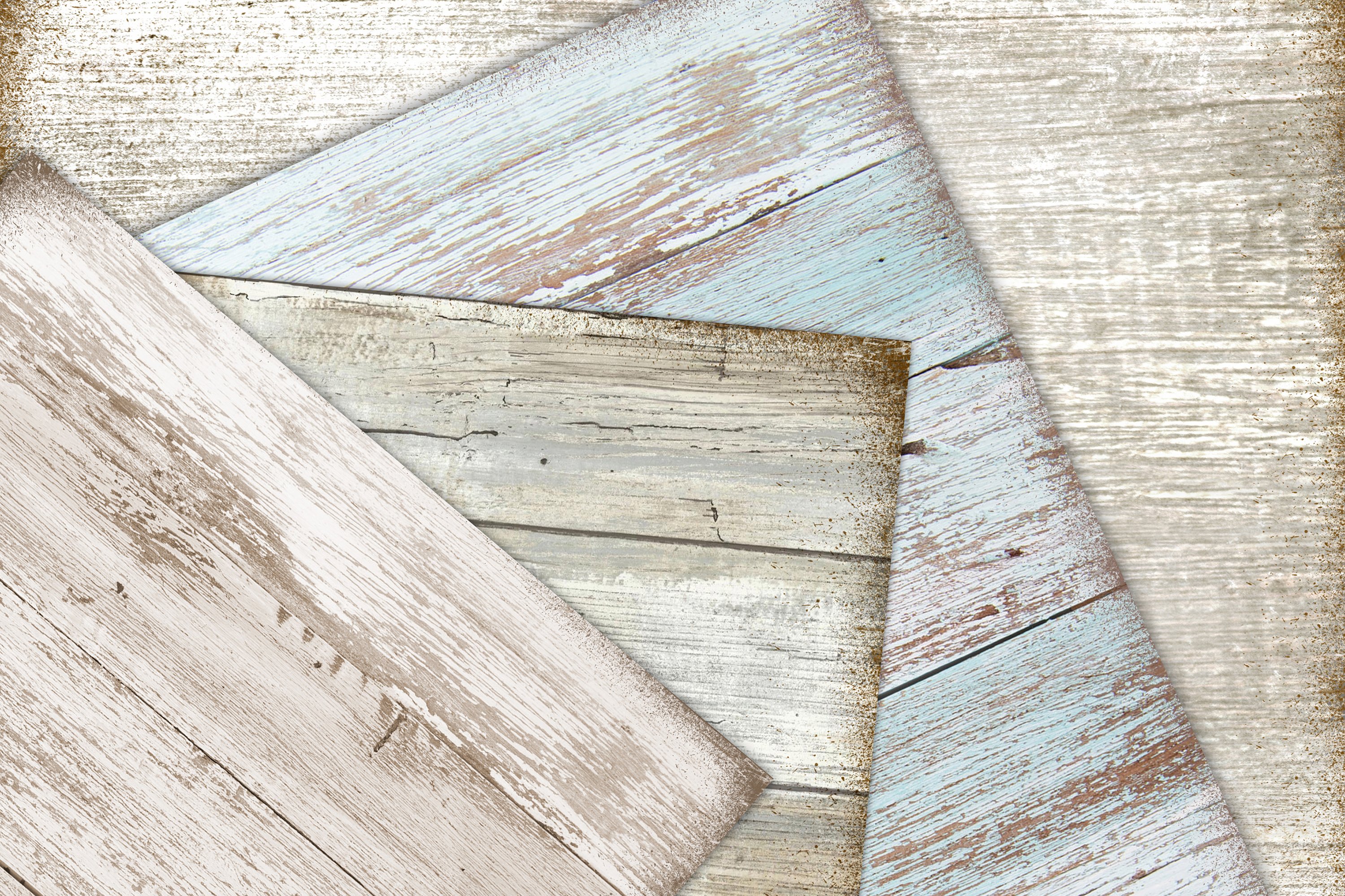 Wooden Paper Pack, Digital Background Textures, Rustic (719693 ...