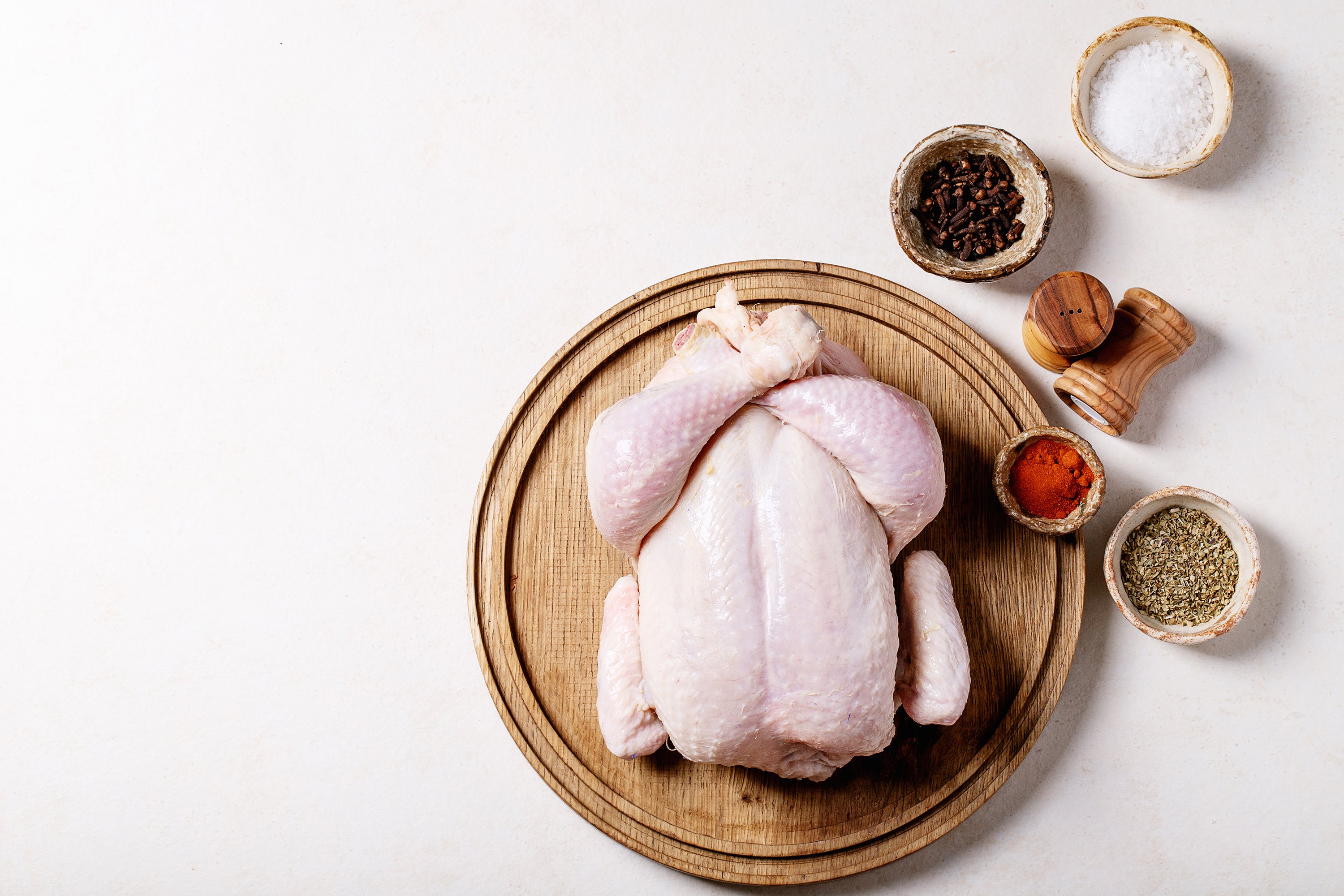 Raw whole chicken (593693) | Food and Drink | Design Bundles