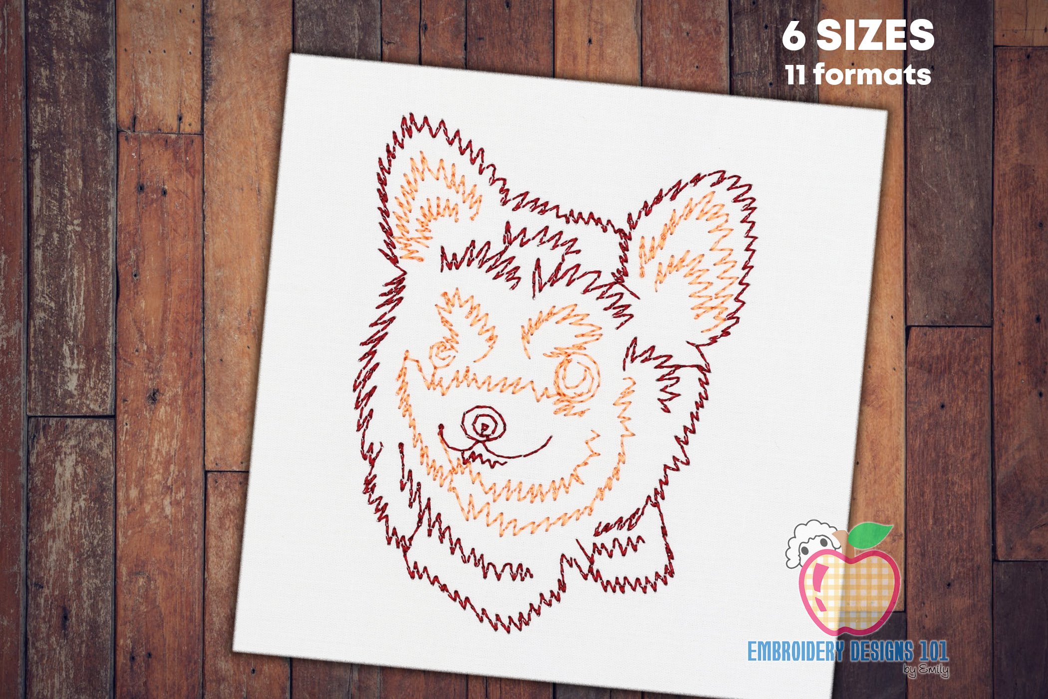 A Digital Chihuahua Quick Design (1440745) | Embroidery Designs ...