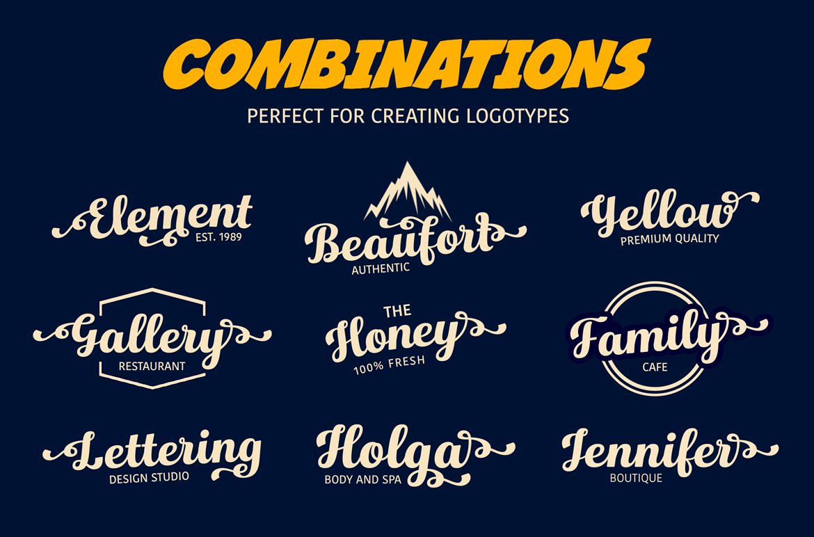 Hollywood • Vintage Font (1059) | Script | Font Bundles