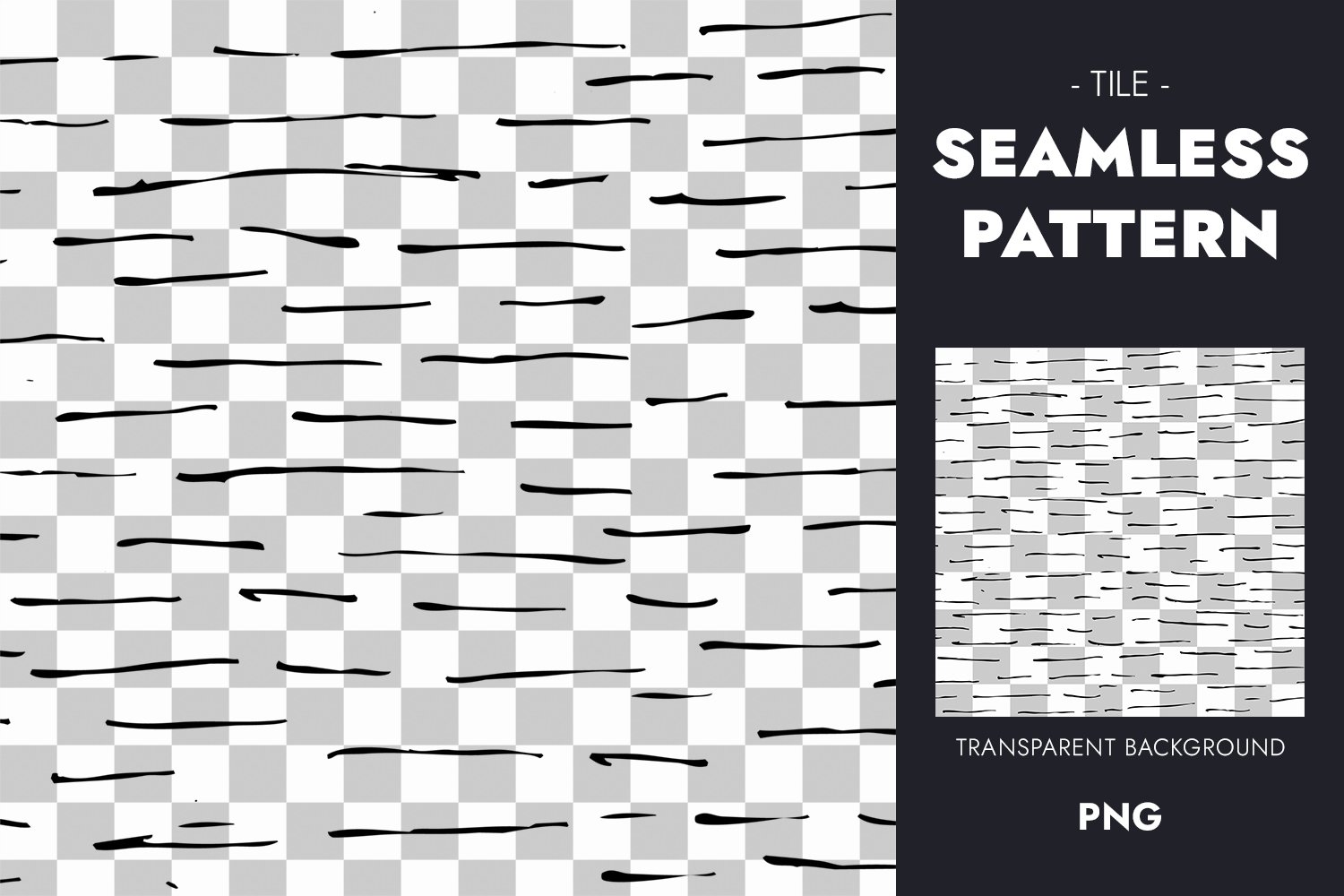 Seamless Pattern - Hand Drawn Horizontal Stripes (1165090) | Patterns ...
