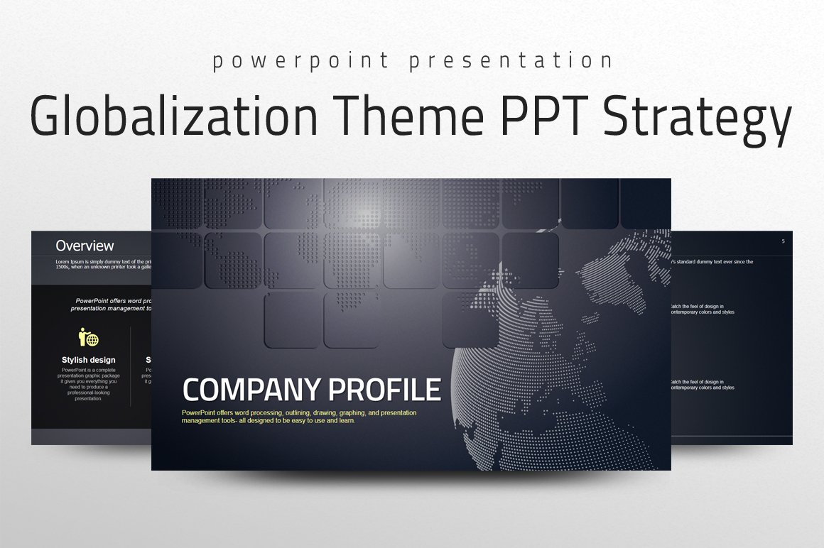 Globalization Theme PPT Strategy (1242418) | Powerpoint | Design Bundles