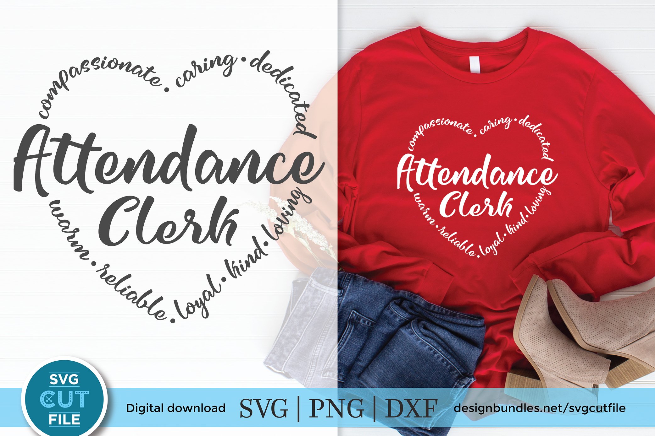 Art & Collectibles Digital Attendance clerk svg Secretary svg Eps PEIMS ...
