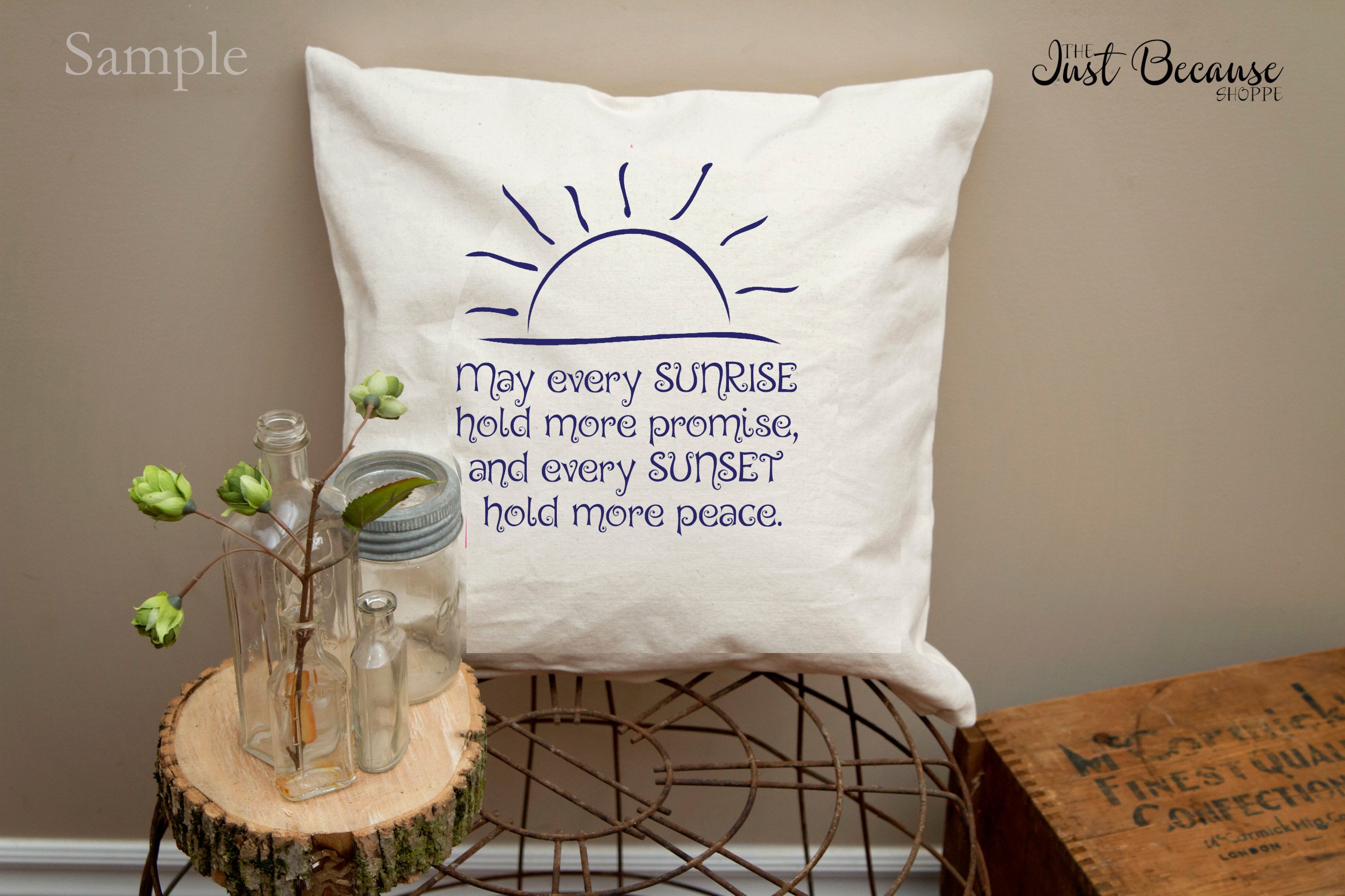 Sunrise Sunset Blessing, SVG File - 0405 (203630) | SVGs | Design Bundles