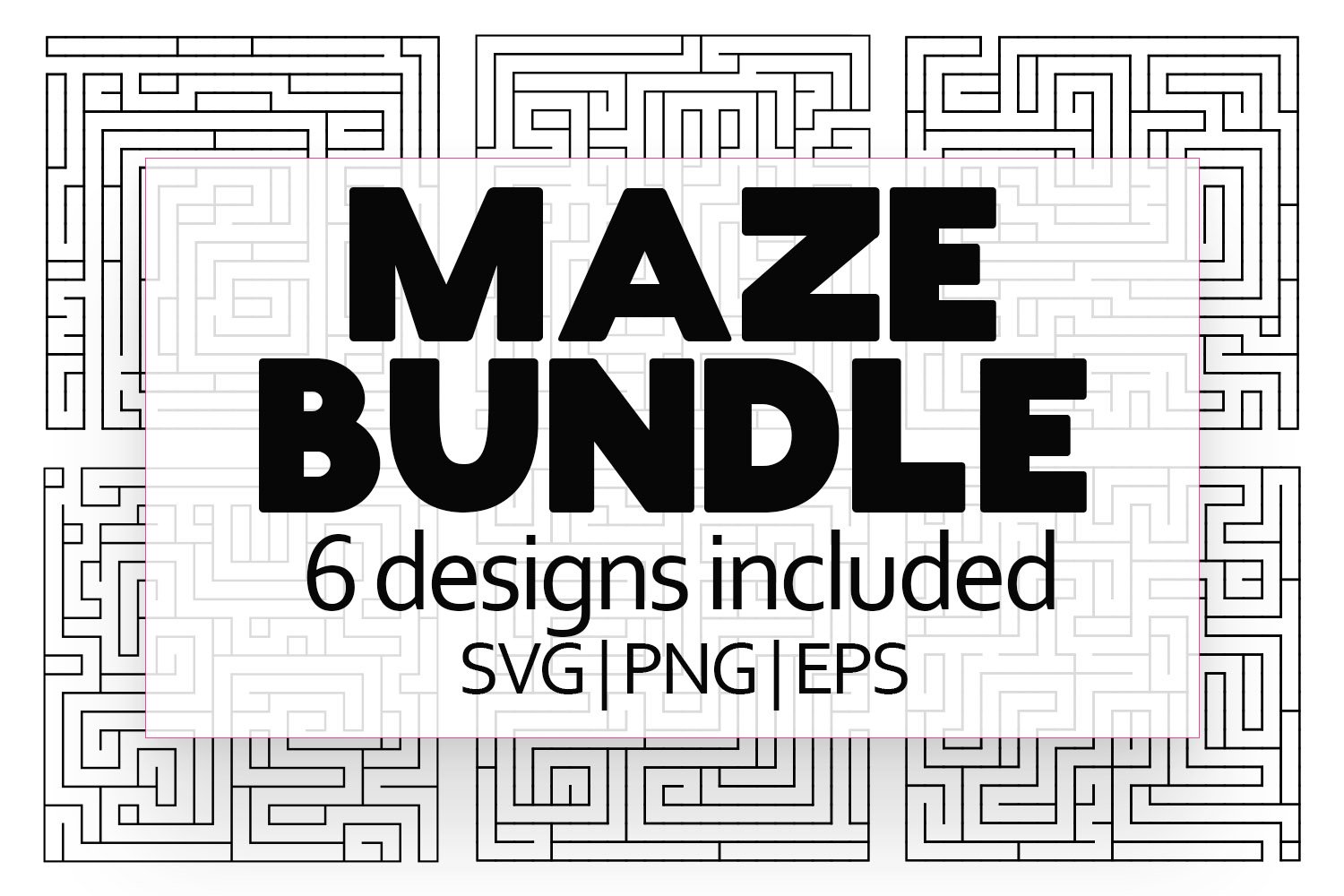 Maze Activity Design Bundle (1189313) | Educational | Design Bundles
