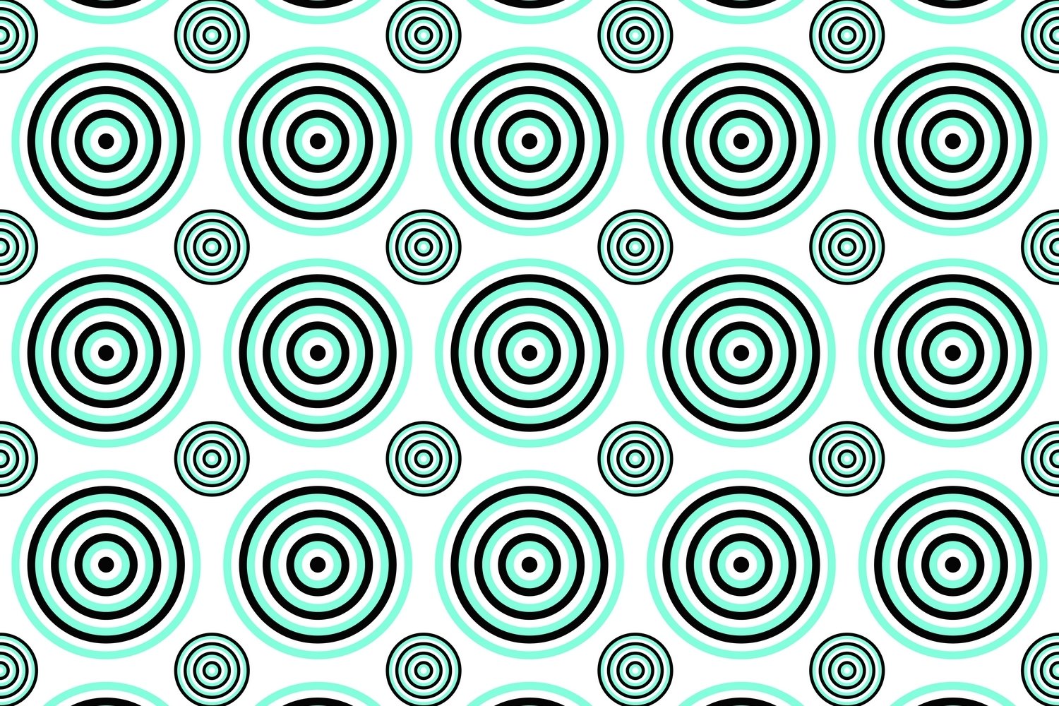 16 Seamless ThreeTone Circle Patterns (325912) | Patterns | Design Bundles