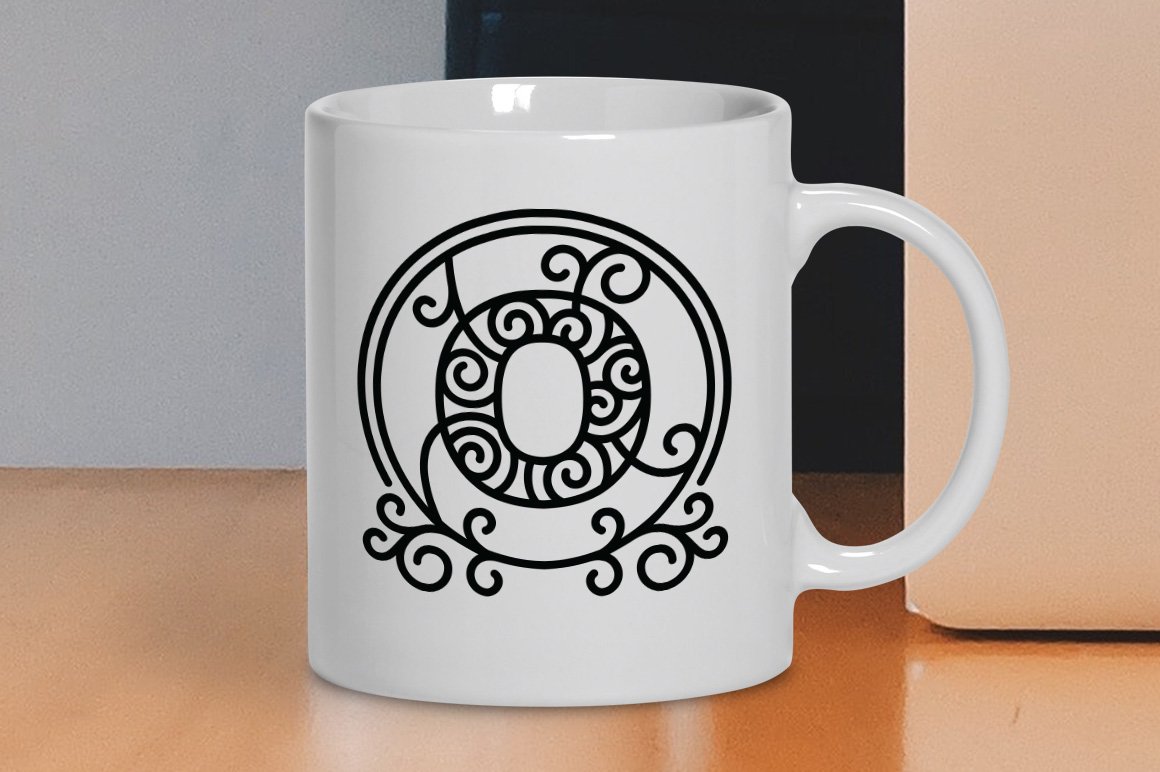 Monogram Letter O (276798) | SVGs | Design Bundles