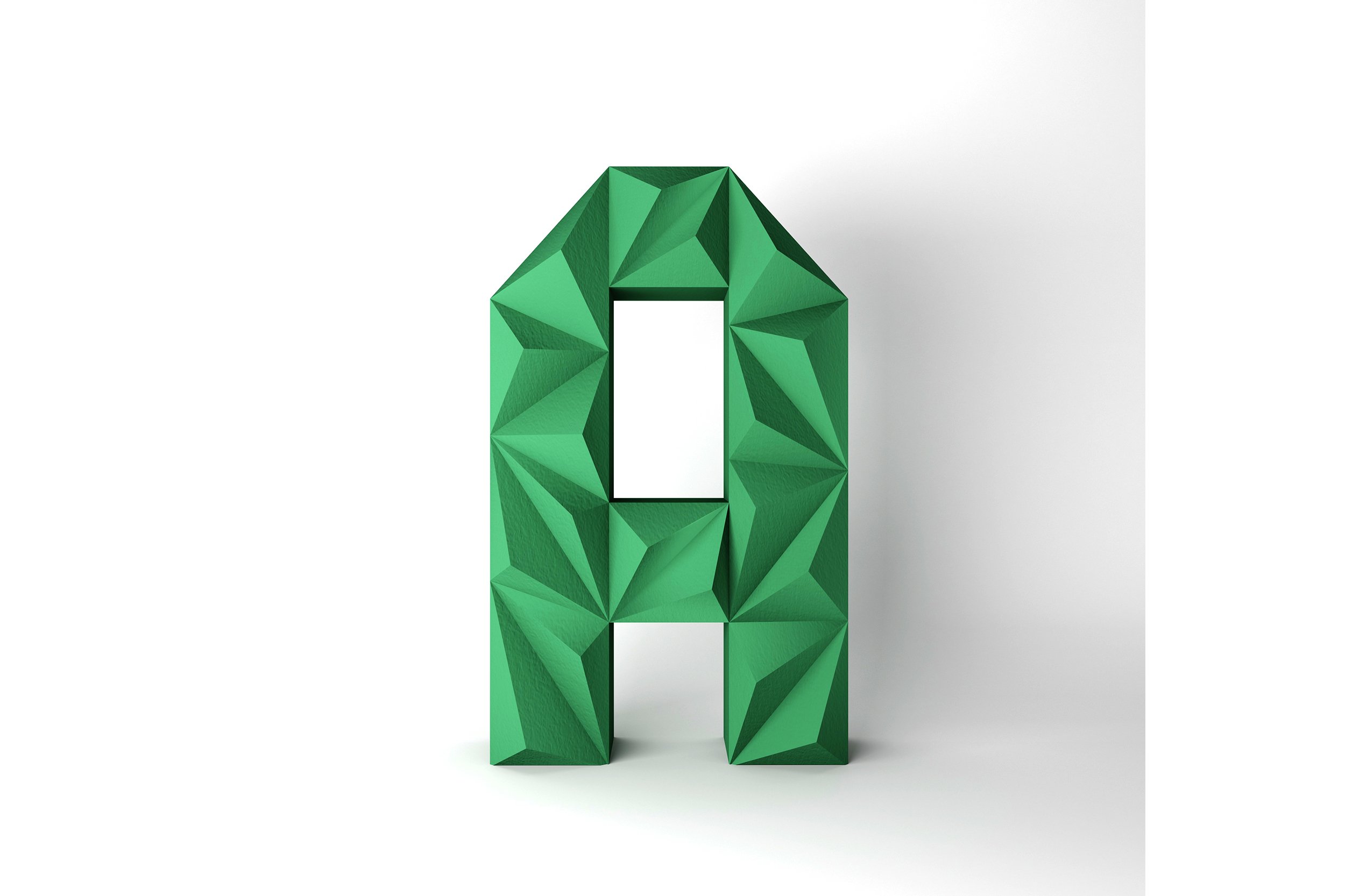 PAPERMAU: Papercraft Alphabet In 3D - by Digitprop - Alfabeto Em Papel🌈 ...