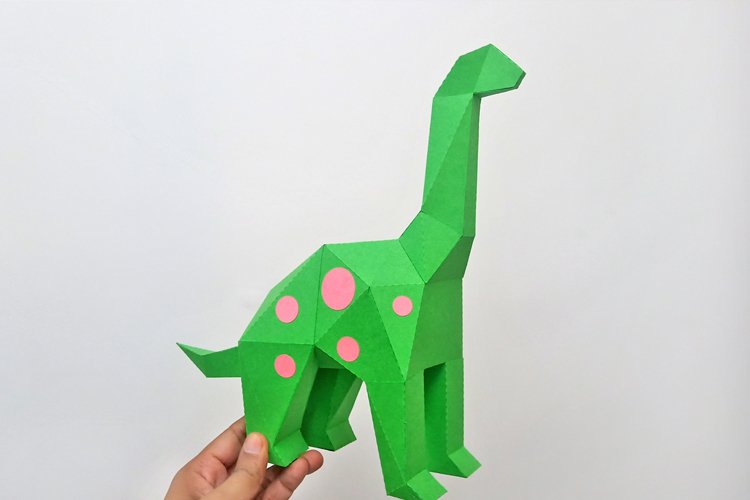 DIY Brontosaurus Sculpture - 3d papercraft (373883) | Printables ...
