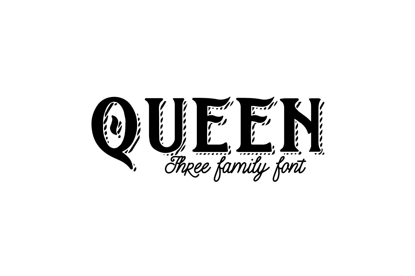 Queen (1523) | Regular | Font Bundles