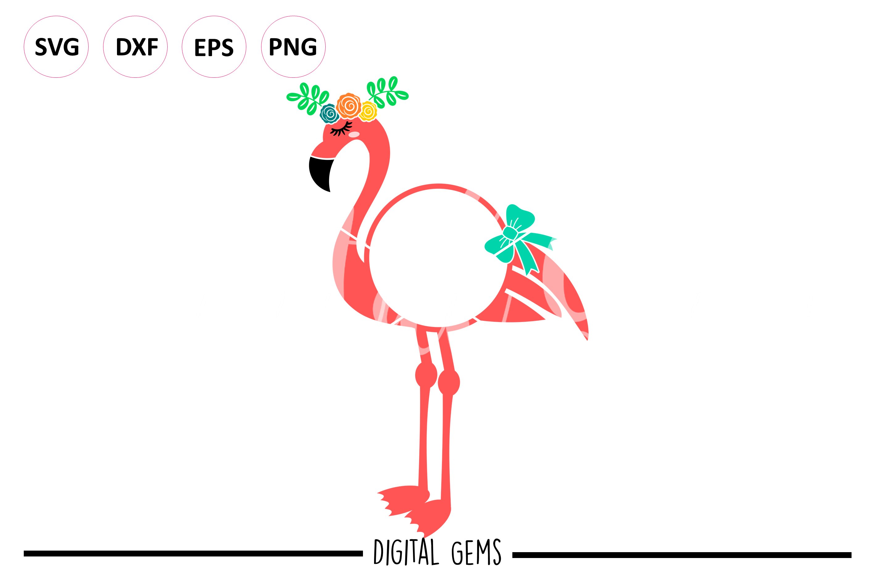Flamingo SVG / DXF / EPS / PNG files (116538) | SVGs | Design Bundles
