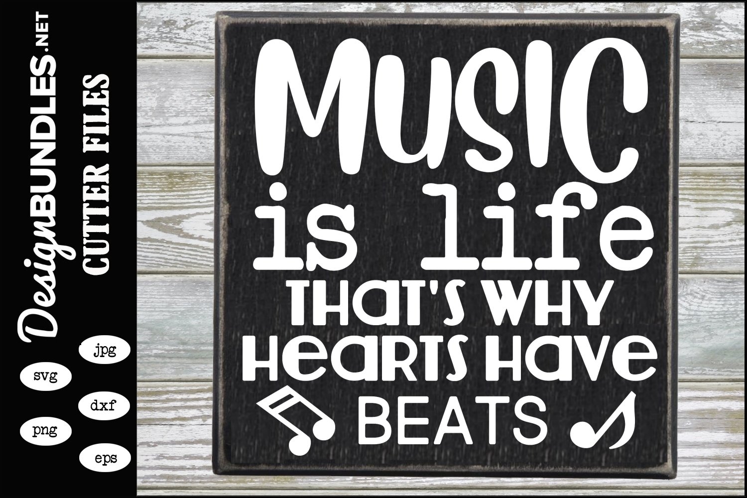 Music Is Life SVG