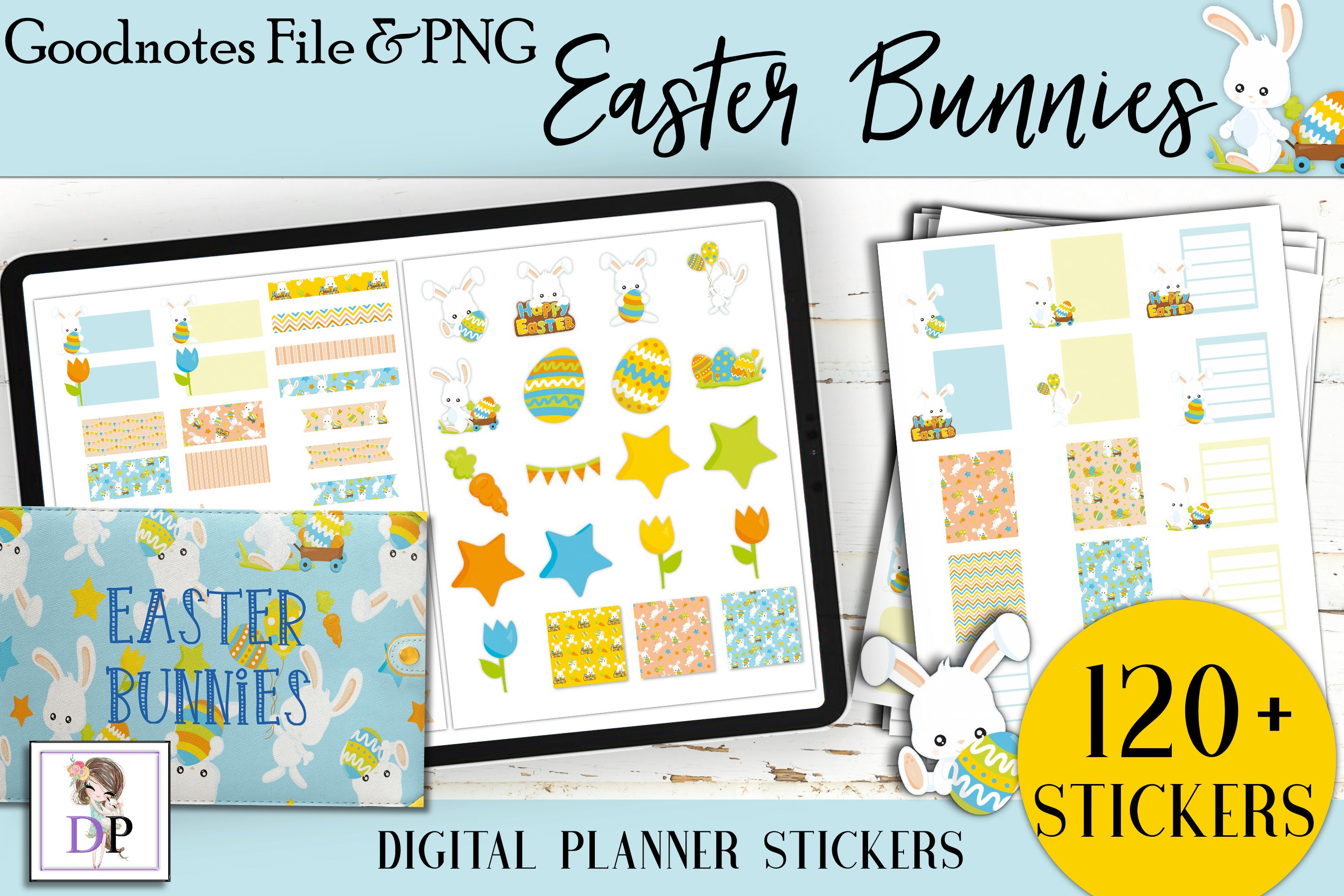 Paper & Party Supplies Some Bunny Loves Me Monthly Digital Stickers ...