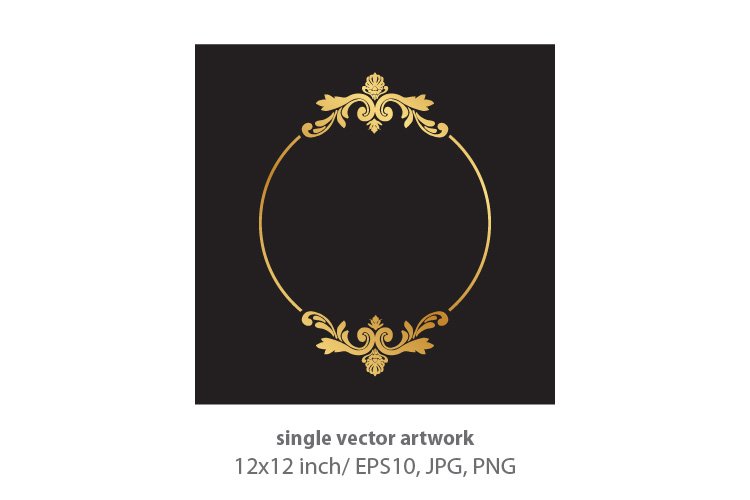 Scroll Frame (680027) | Illustrations | Design Bundles