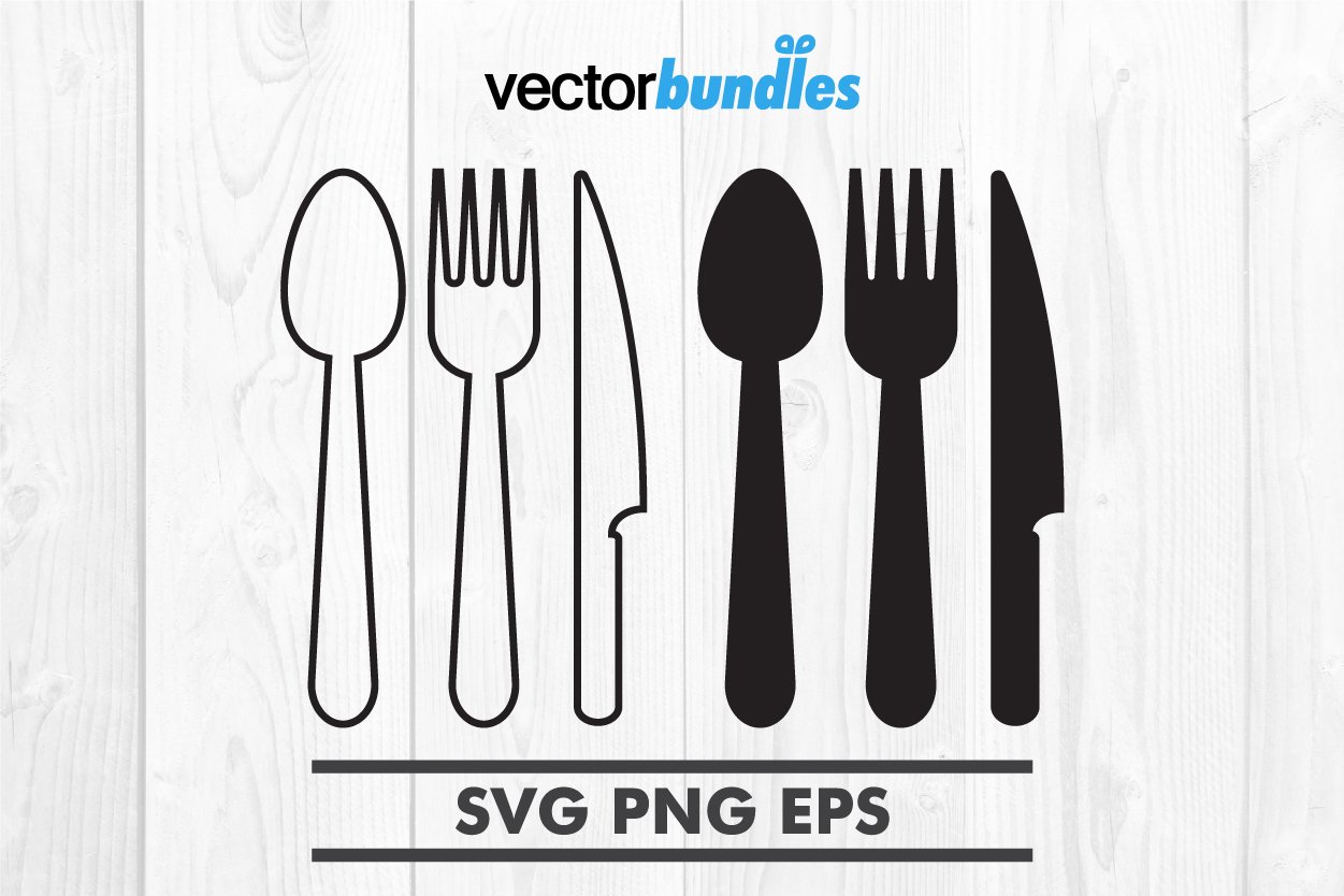 Cutlery clip art svg
