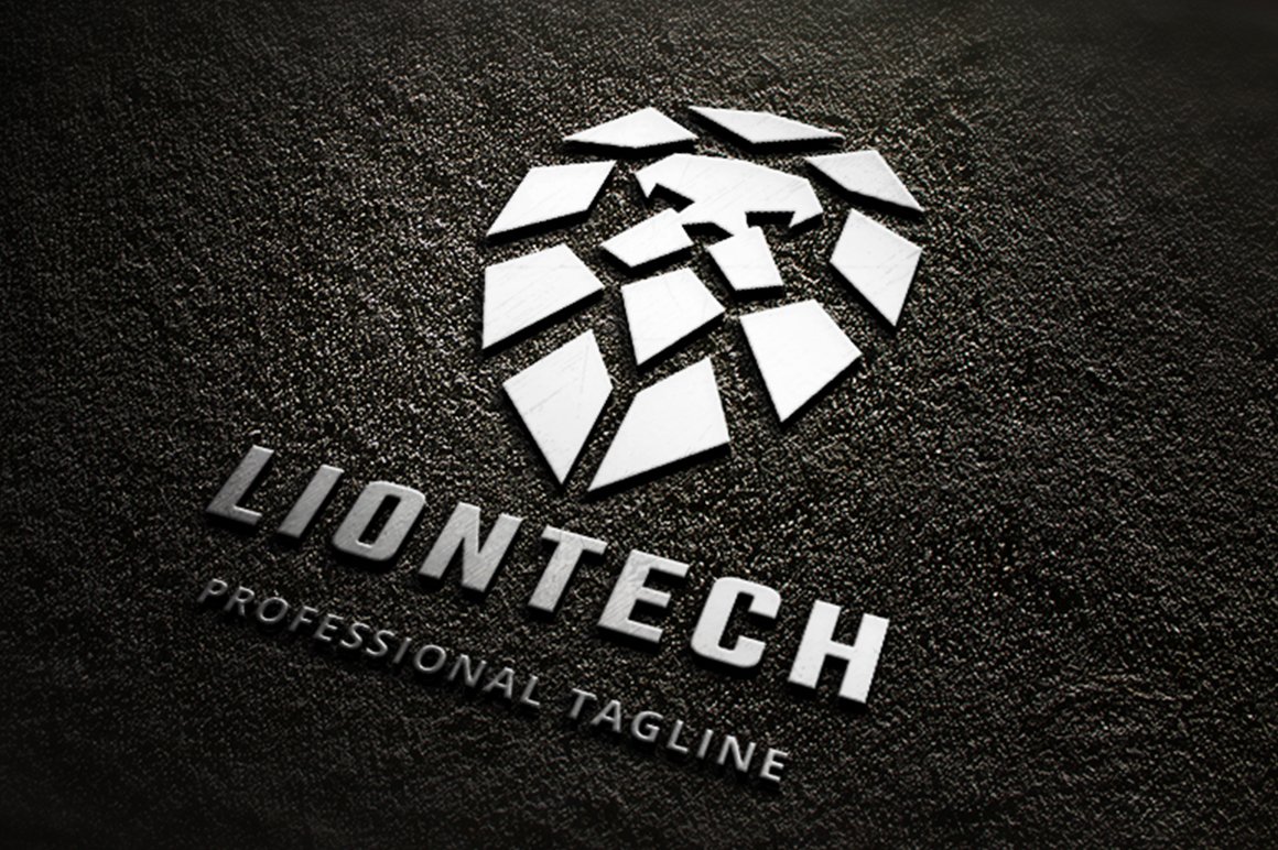 Lion Tech Logo (673360) | Logos | Design Bundles