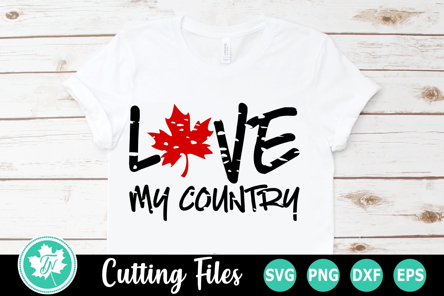 Canada SVG | Canadian SVG | Love my Country SVG (653401) | Cut Files ...