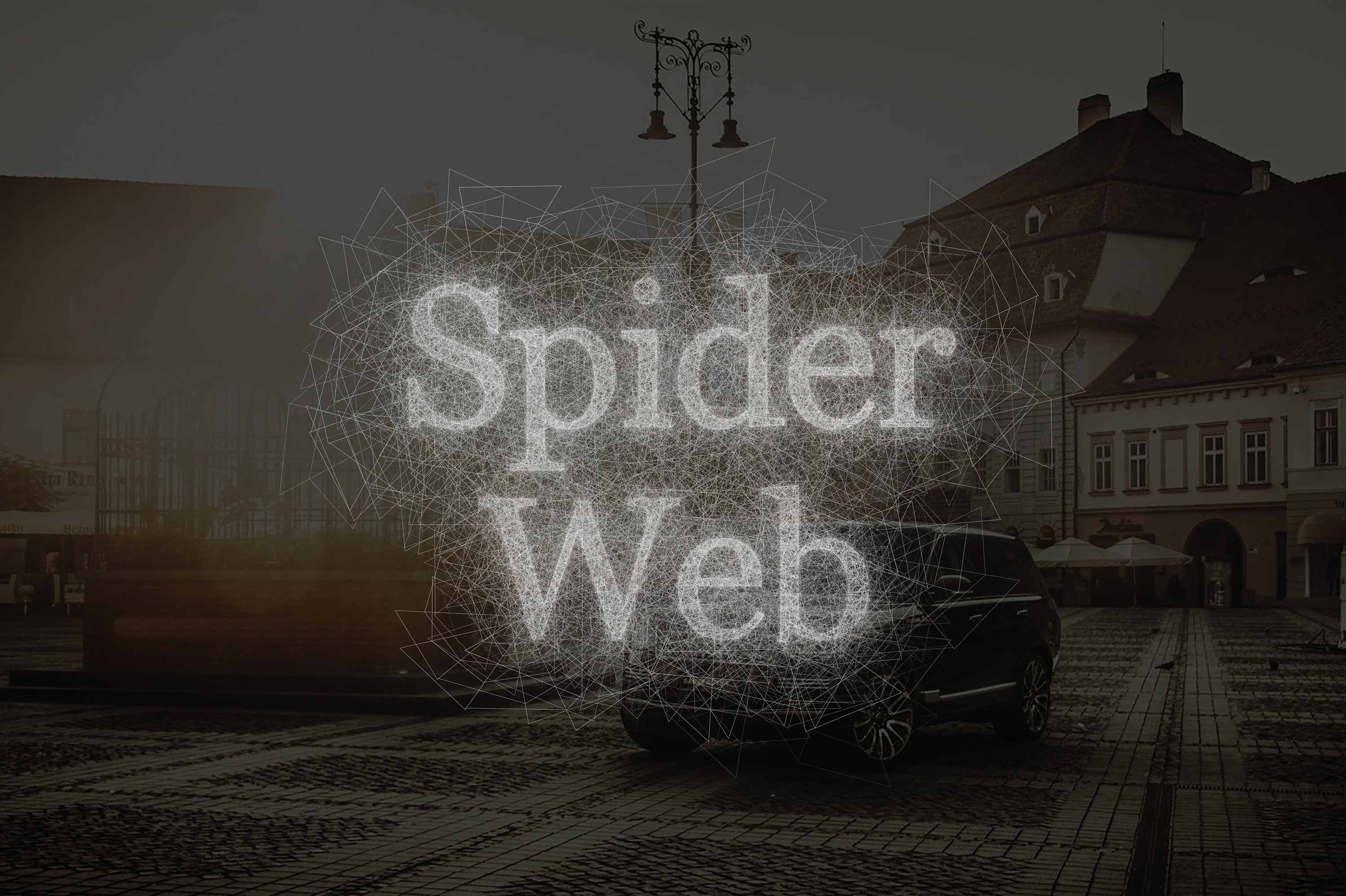 Spider Webs Text Effect (103178) | Add ons | Design Bundles