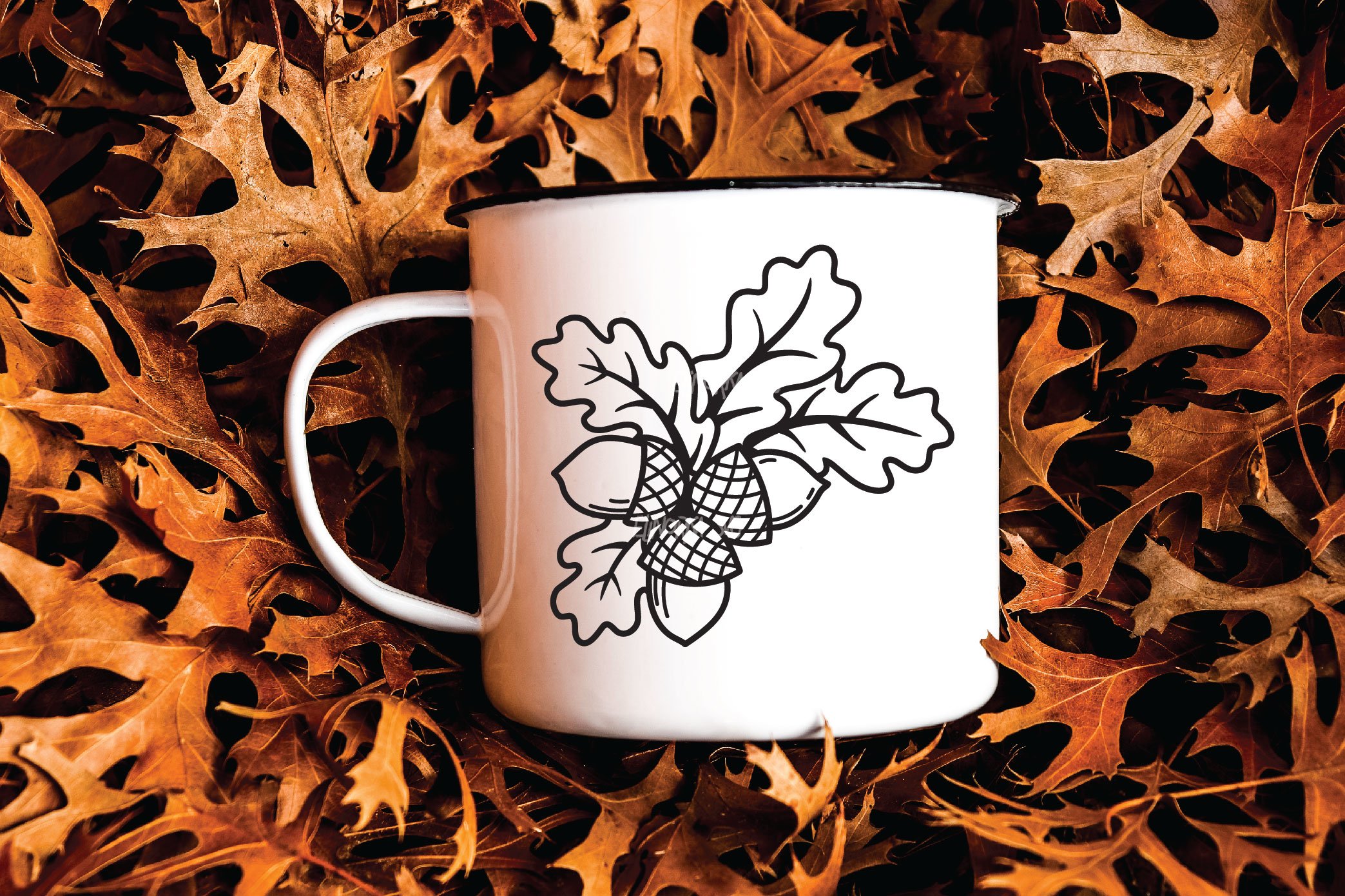 Fall SVG | Oak Leaf and Acorn Collection SVG | Cut File (829350) | Cut ...