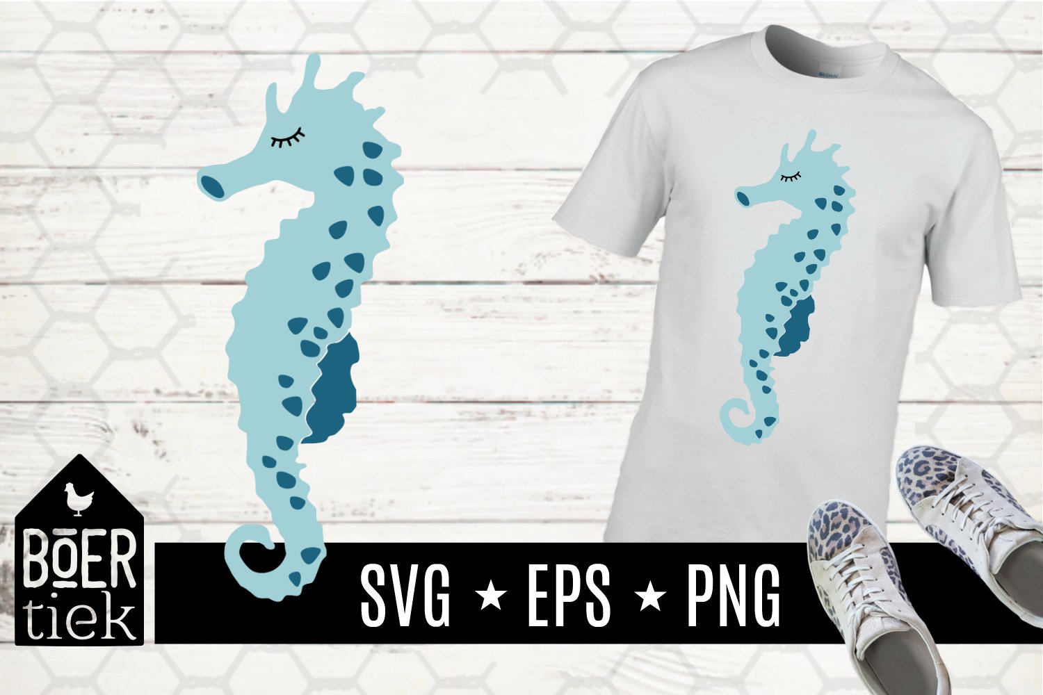 Seahorse, SVG cutting file (133021) | SVGs | Design Bundles