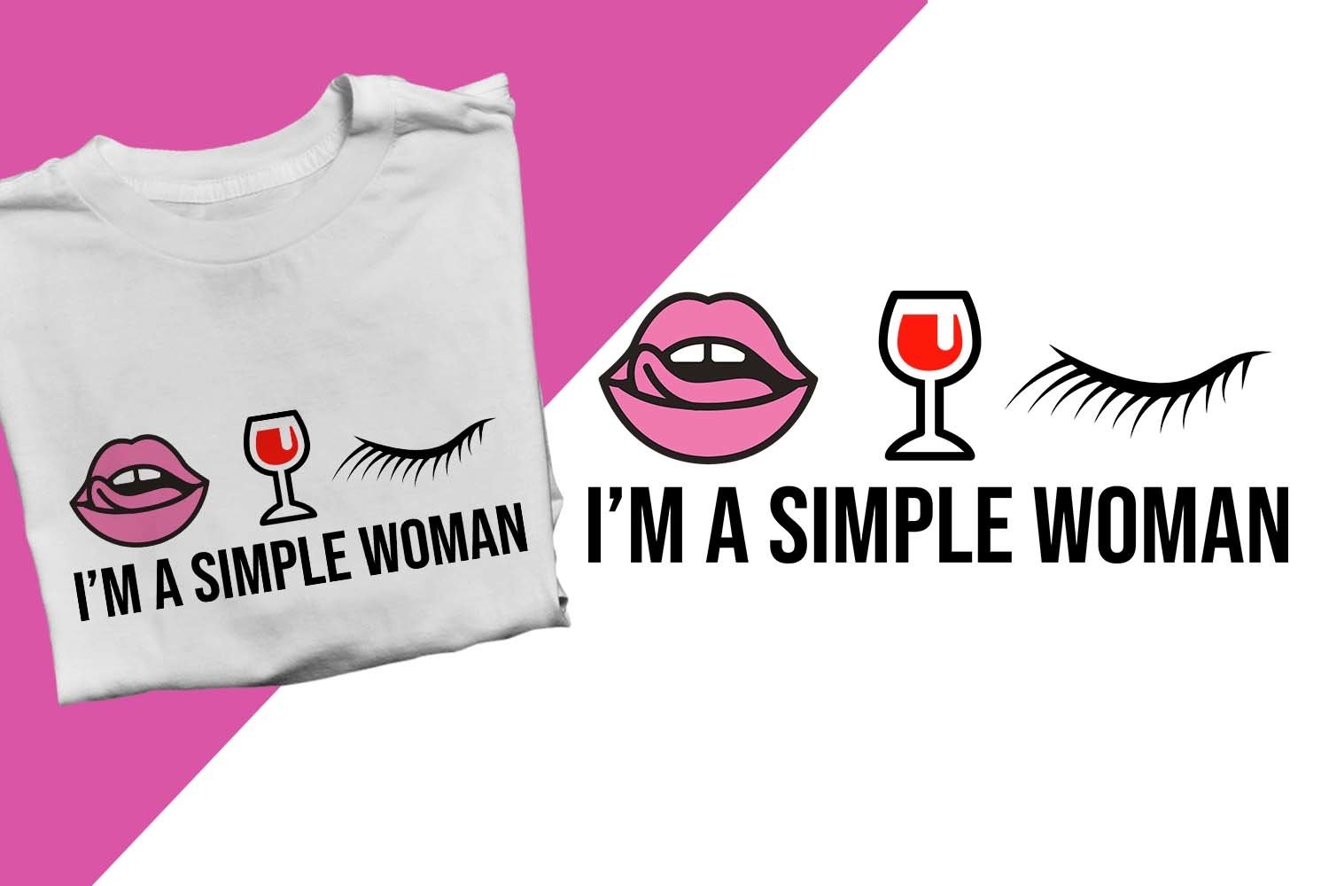 Simple Woman Printable (433468) | Printables | Design Bundles